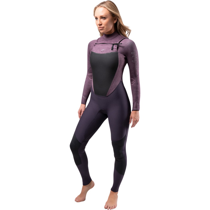 Zhik Womens Ola 4/3mm Chest Zip Wetsuit STM-2500-W-BLO - Winter Bloom ...