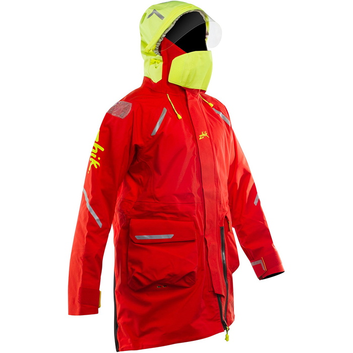 2026 Zhik Mens Isotak X Ocean Jacket - Red - 0920FRD - Sailing ...