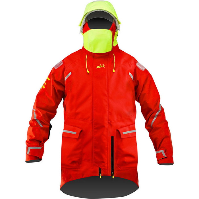 2026 Zhik Mens Isotak X Ocean Jacket - Red - 0920FRD - Sailing ...