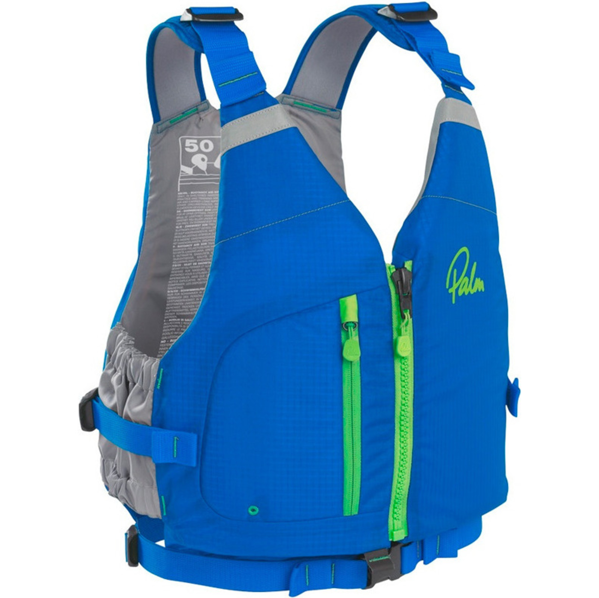 2020 Palm Meander Touring PFD BLUE 11457 - Canoe & Kayak - Buoyancy ...
