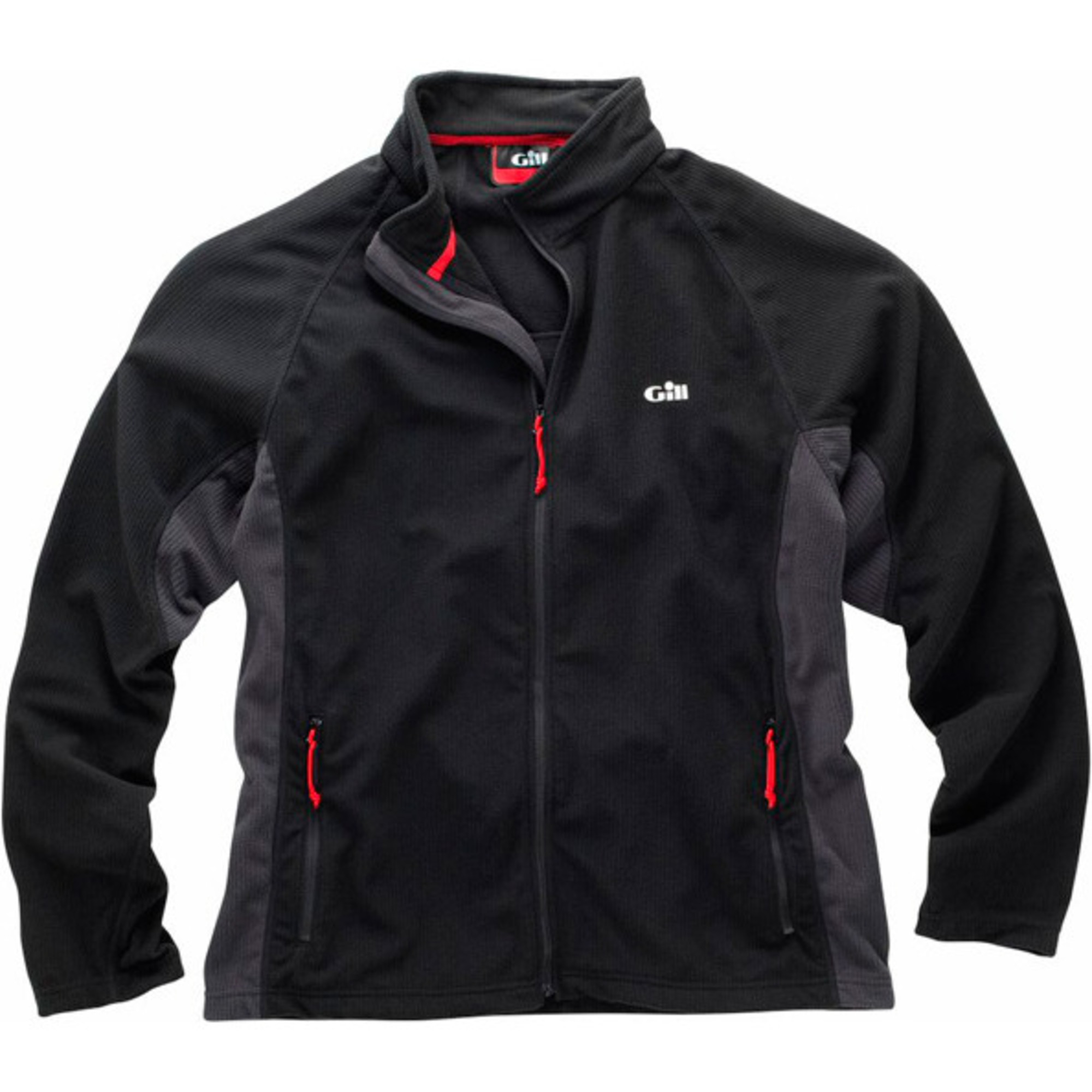 Gill Men's Grid Microfleece Jacket BLACK 1342 - Sailing - Sailing ...