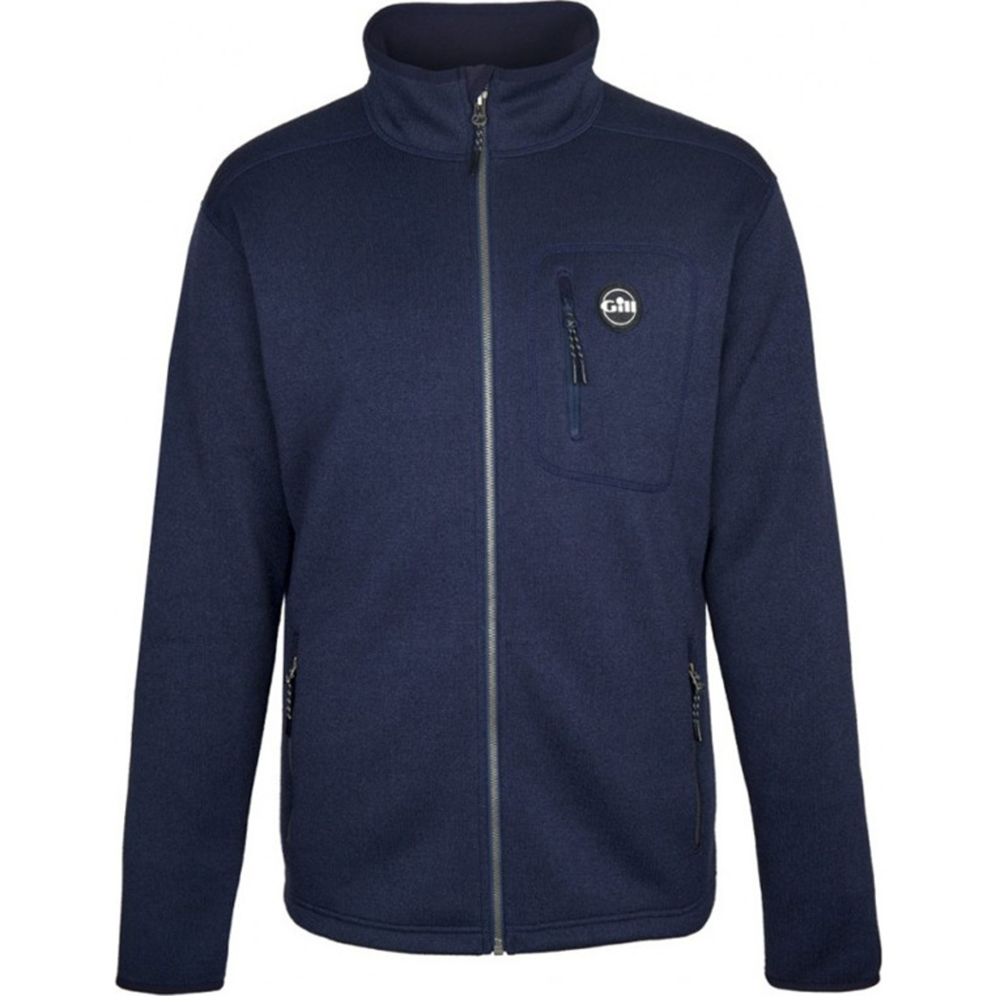 2024 Gill Mens Knit Fleece Jacket Navy 1493 - Sailing - Sailing - Yacht ...