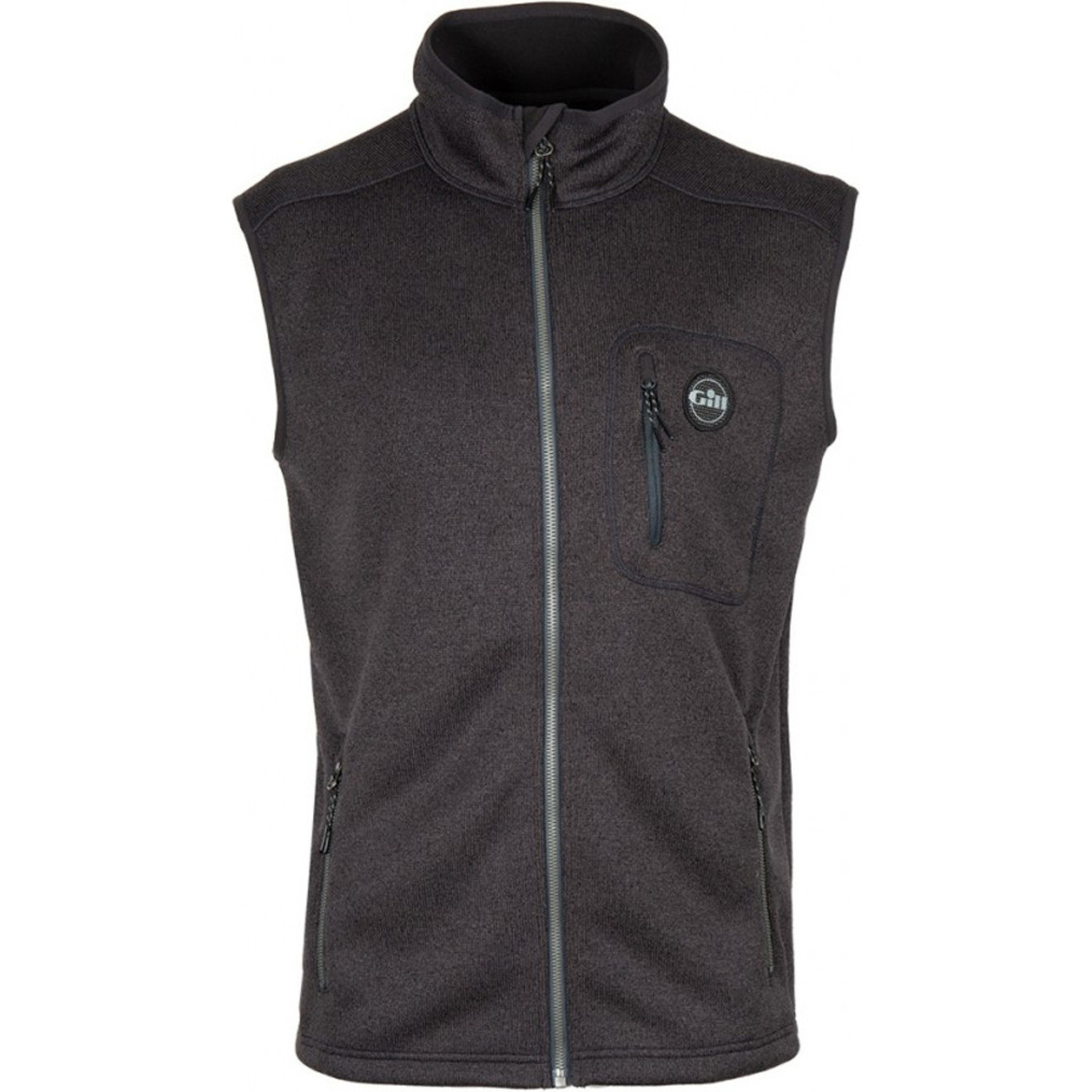 2019 Gill Mens Knit Fleece Gilet Graphite 1494 - Sailing - Sailing ...
