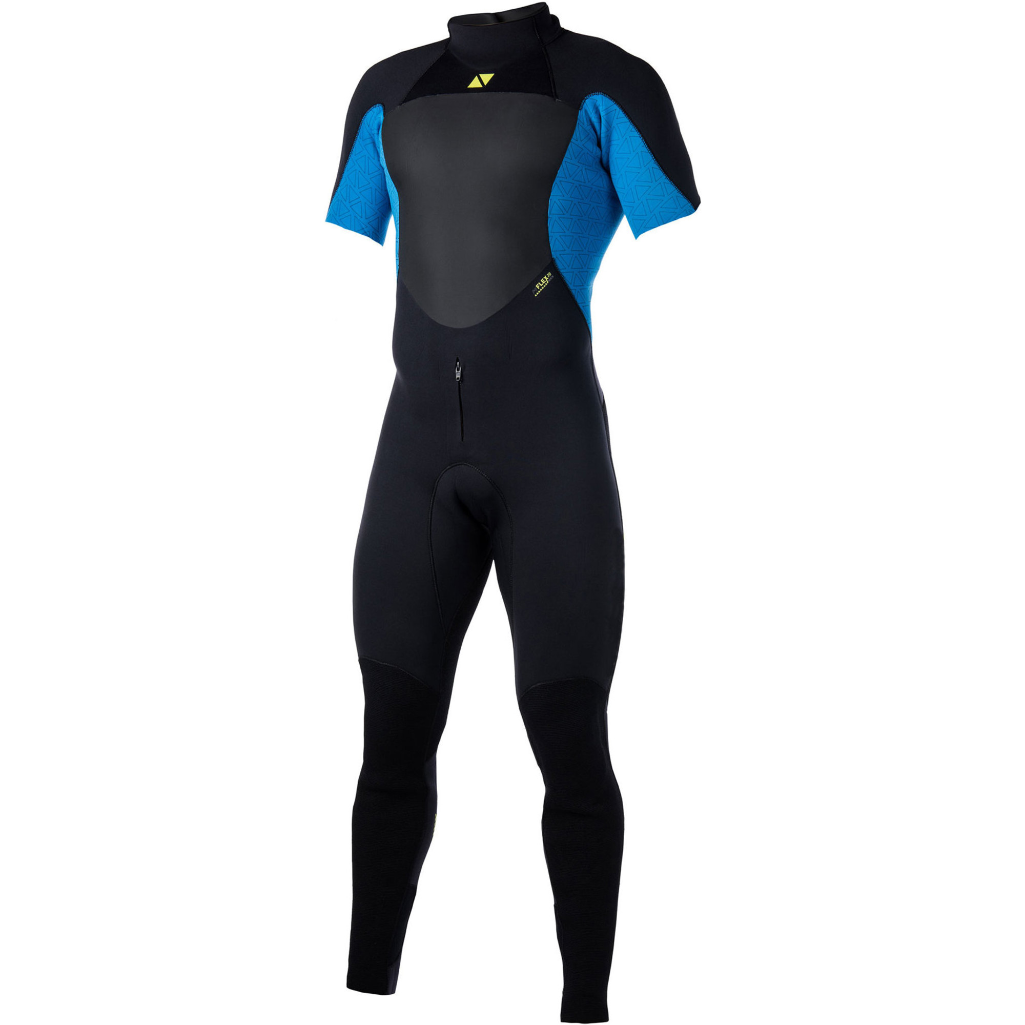2021 Magic Marine Mens Ultimate 3/2mm Back Zip Short Arm Wetsuit Blue ...