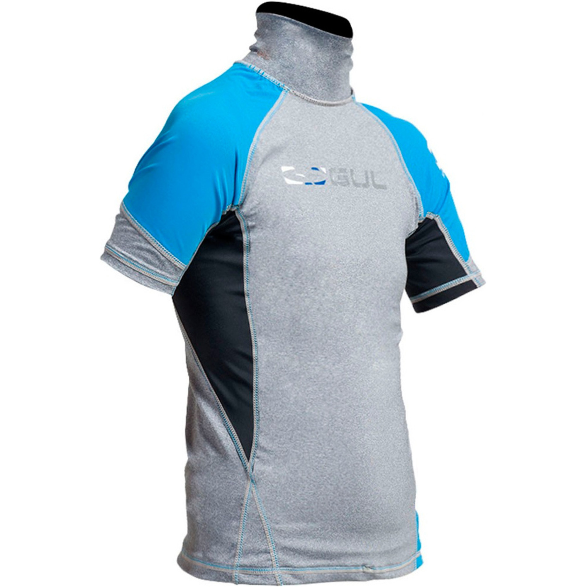 Gul Junior Short Sleeve Rash Vest Marl / Crip RG0341-A9 - Wetsuits ...
