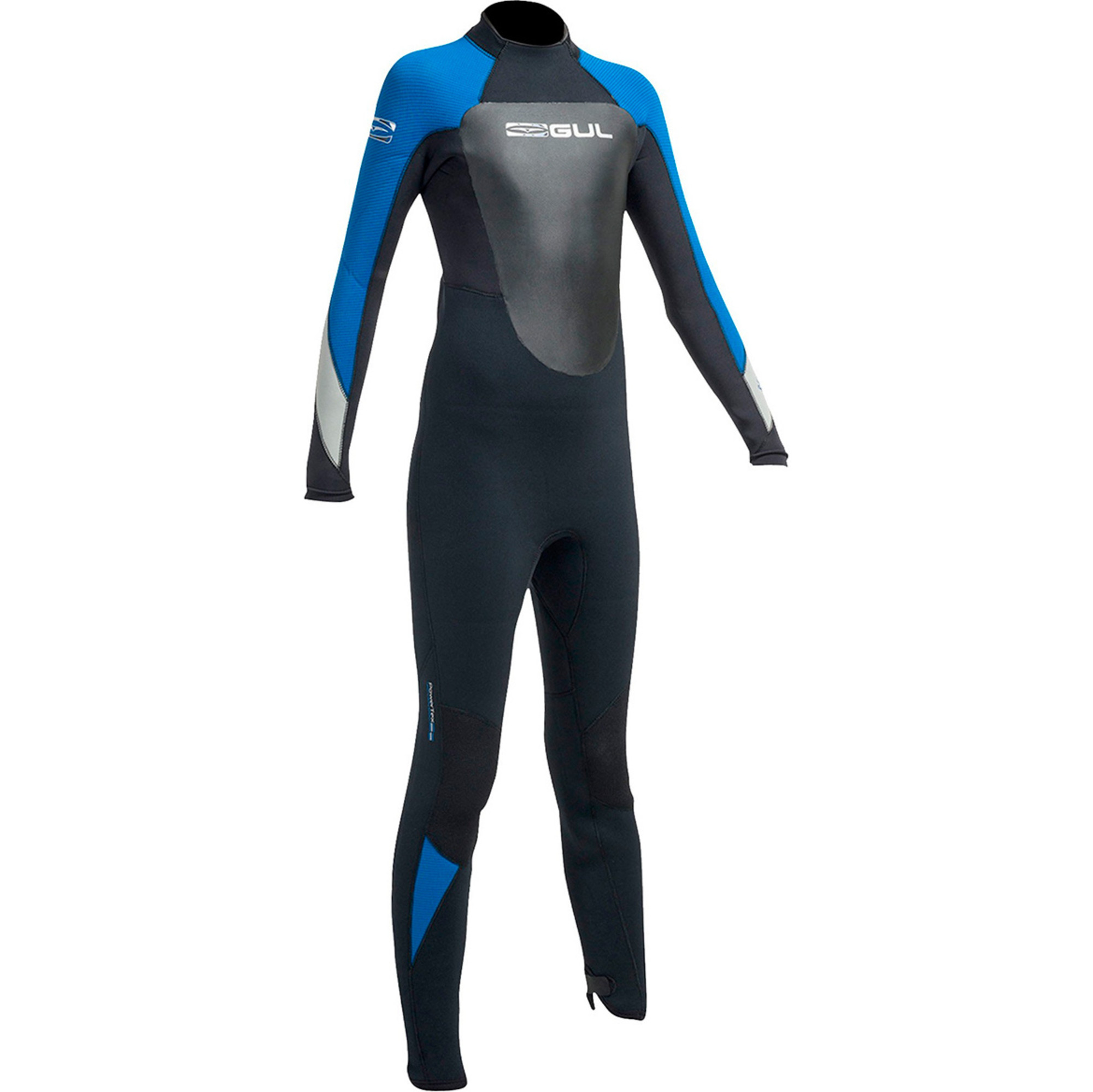 2019 Gul Response 5/3mm Junior Wetsuit Black / Blue RE1218-B1 ...