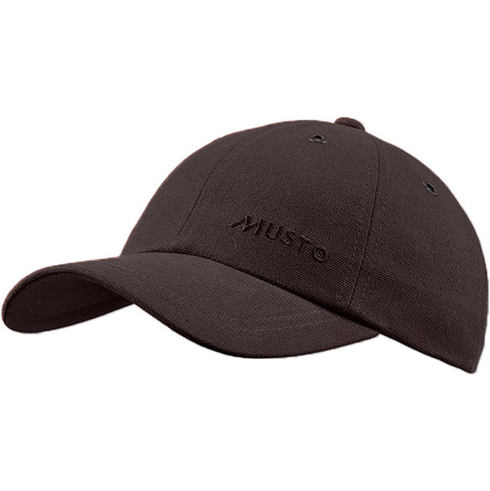 Musto Evolution Canvas Crew Cap Dark Brown AE0210 - Sailing ...
