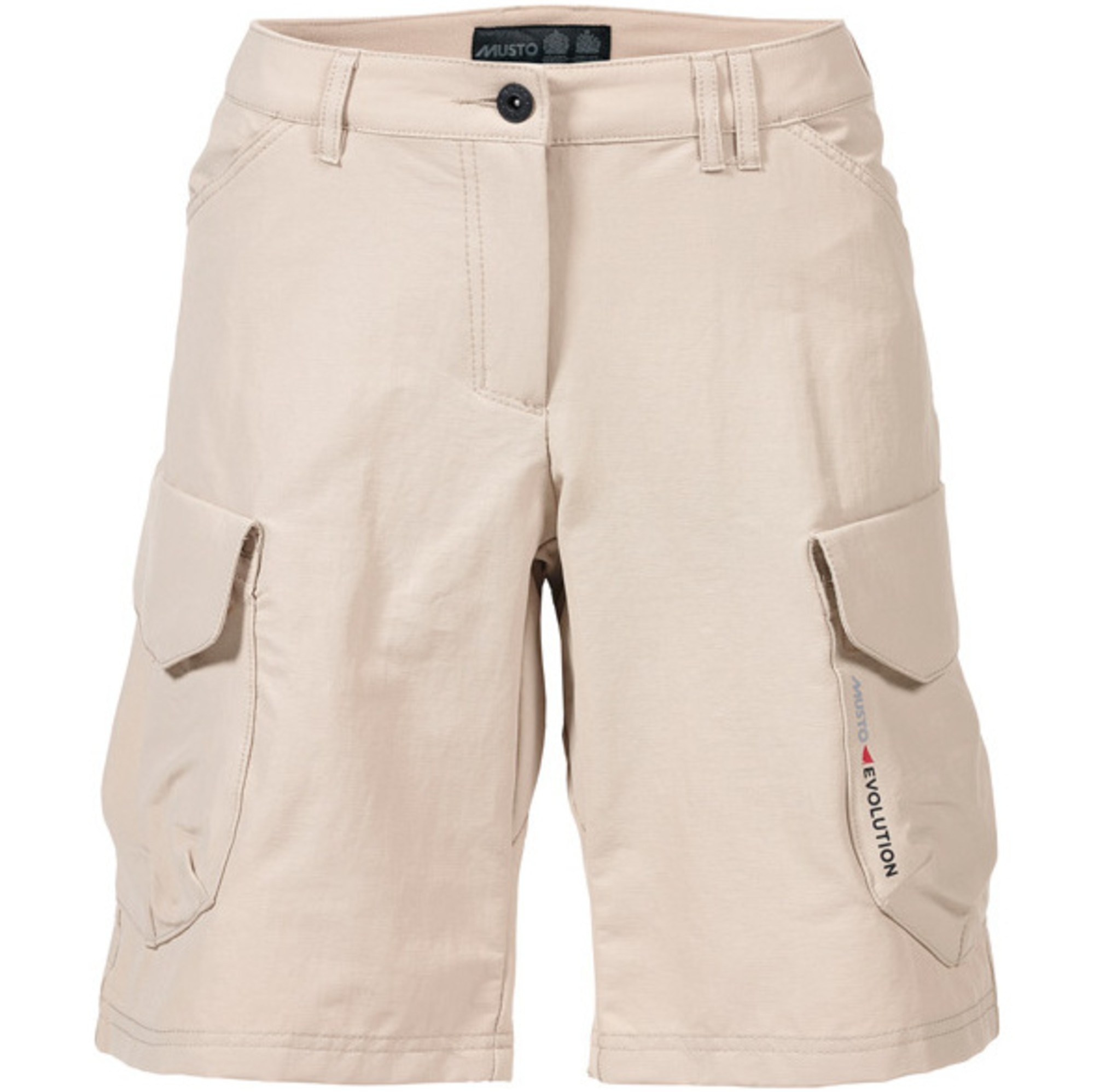 Musto Womens Evolution Crew Bermuda Shorts LIGHT STONE SE3340 ...