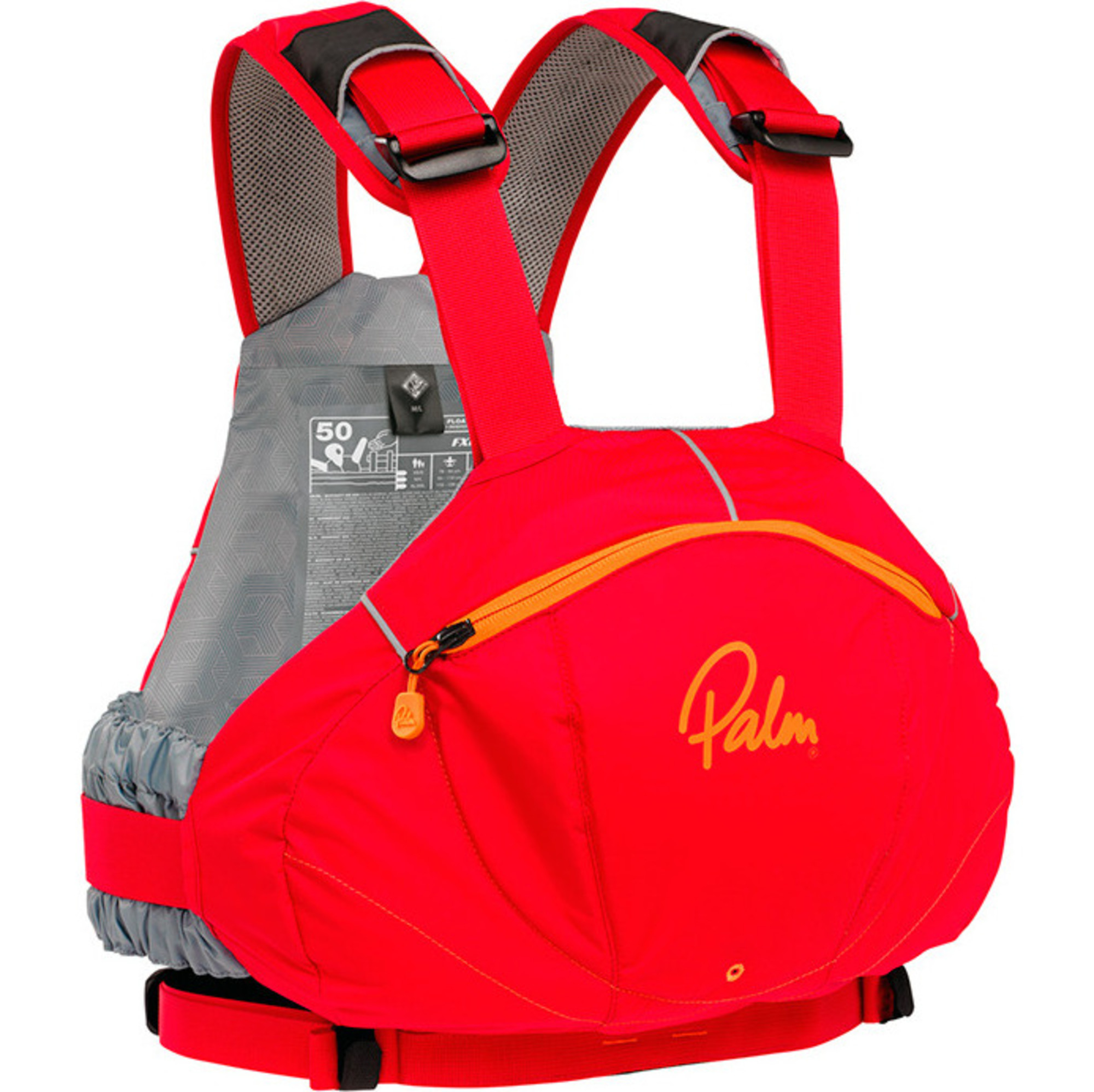 2022 Palm FX Whitewater / River PFD in Red 11729 - Canoe & Kayak ...