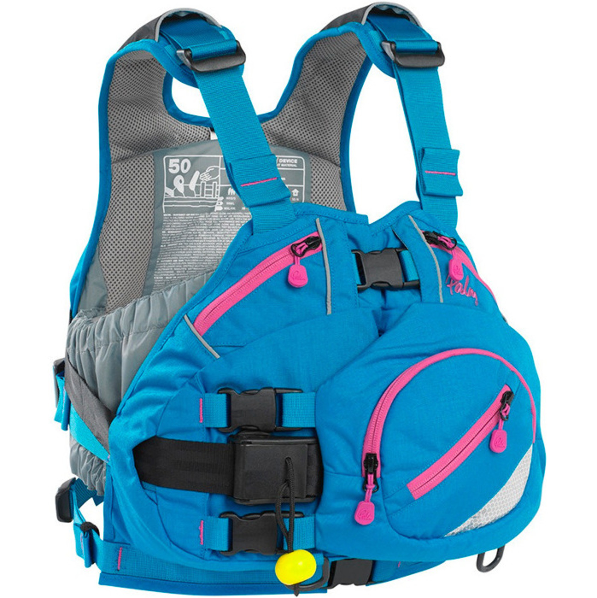 Palm Womens Extrem Whitewater Buoyancy Aid AQUA 11435 - Canoe & Kayak ...