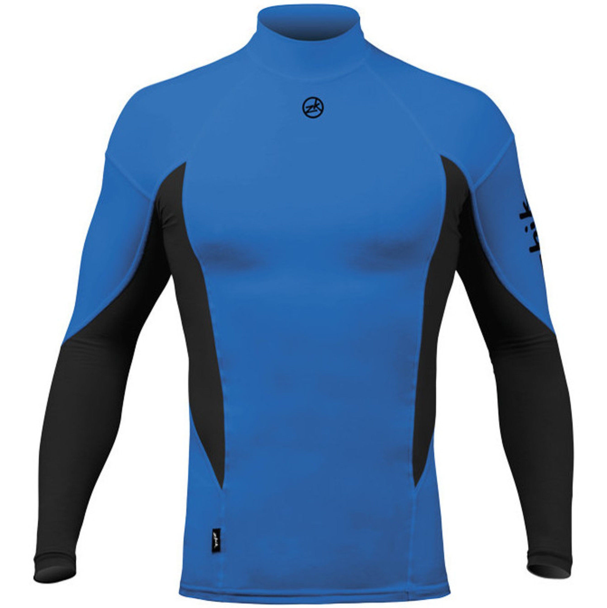 2021 Zhik Long Sleeve Spandex Rash Top CYAN TOP61 - Wetsuits - Rash ...
