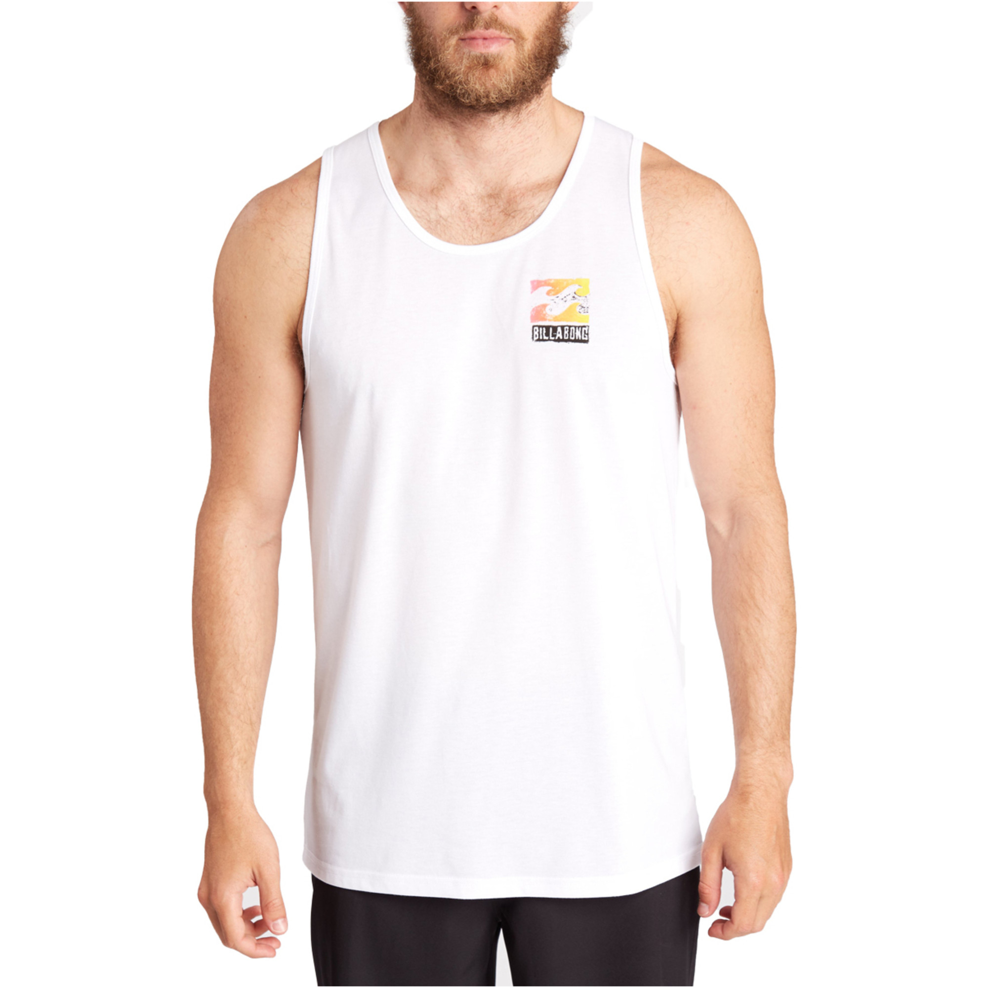 Billabong Singlet Surf Tee WHITE C4EQ03 - Clothing - Mens - T-Shirts ...