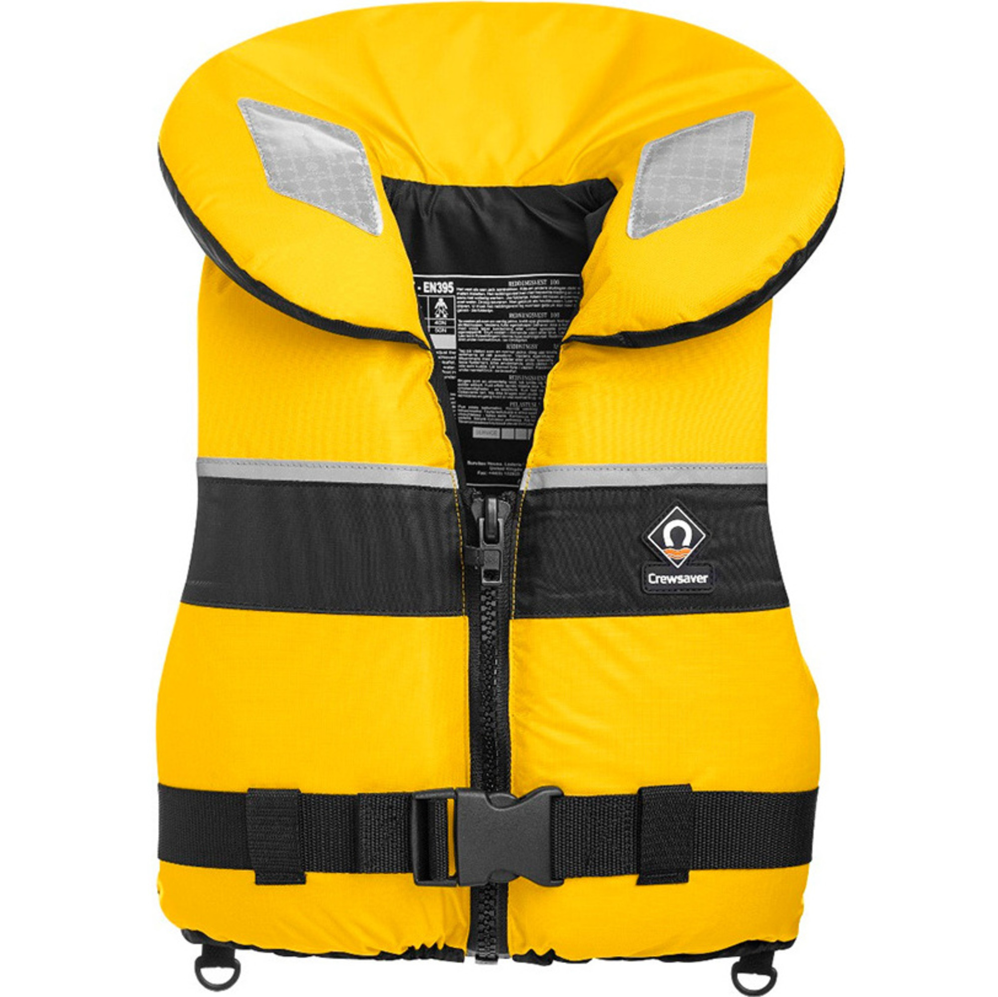 2022 Crewsaver Junior Spiral 100n Life Jacket Yellow Black 2820 Large ...