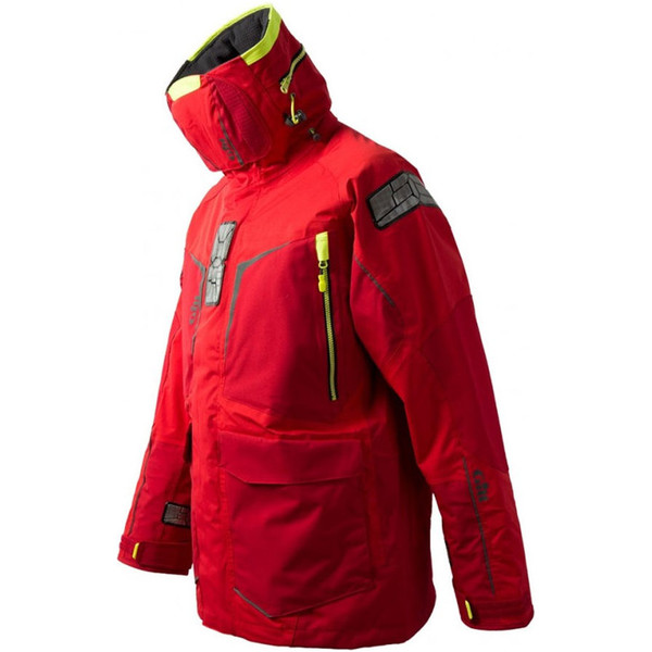 2021 Gill Mens OS1 Offshore Ocean Jacket in RED OS12J - Sailing ...