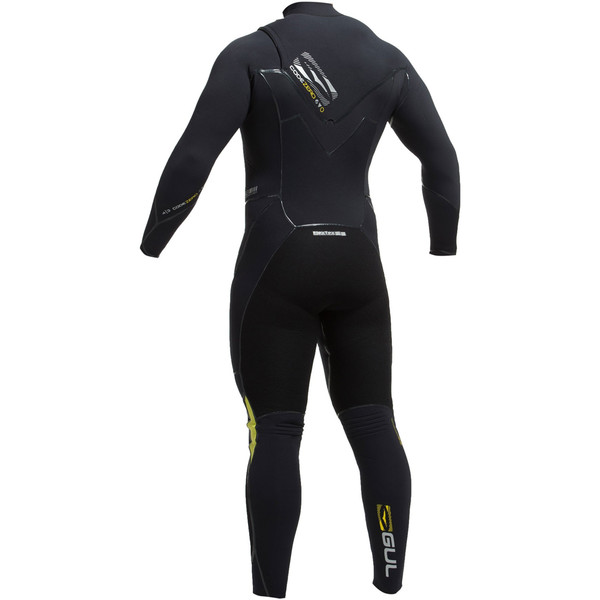 2019 Gul Code Zero 4/3mm Chest Zip - Relief System Sailing Wetsuit BLACK CZ1203-B2 | Wetsuit Outlet
