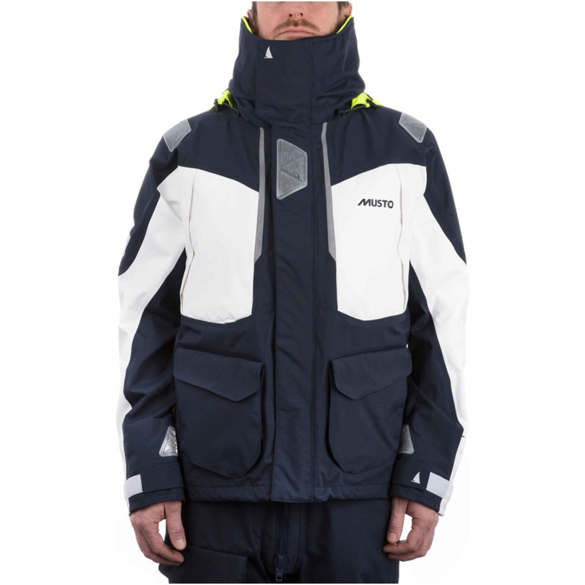 Musto BR2 Offshore Jacket TRUE NAVY / WHITE SMJK052 - Sailing - Sailing ...