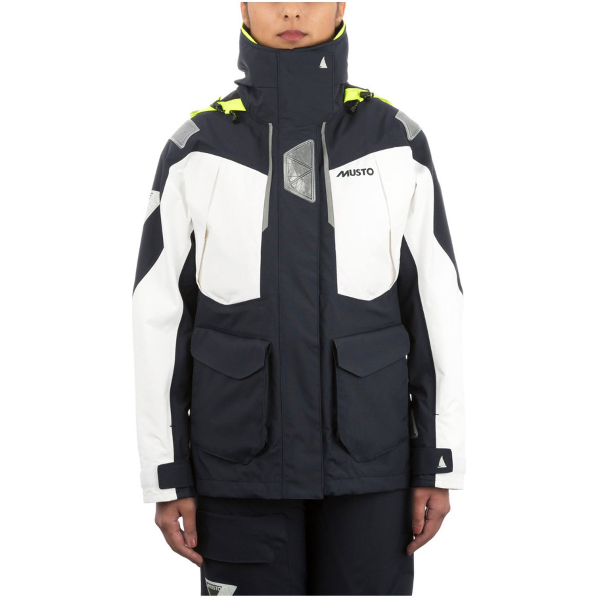 Musto Womens BR2 Offshore Jacket TRUE NAVY / WHITE SWJK014 - Sailing ...