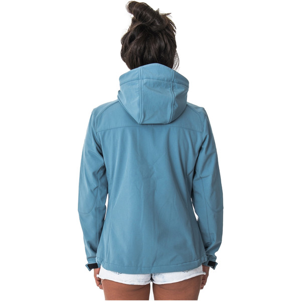 Mystic Womens Globe Jacket FADED DENIM 170655 - Clothing - Womens ...