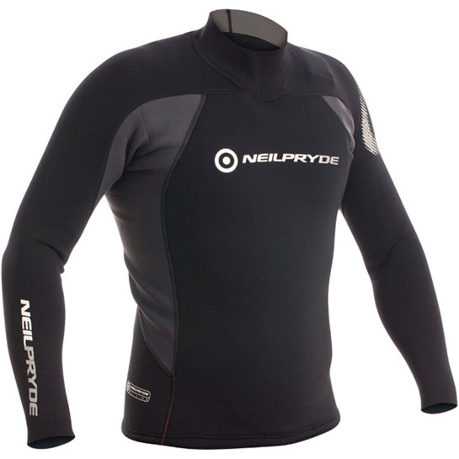 Neil Pryde Raceline 3/2mm Neoprene Top Black 630140 - Wetsuit Tops ...