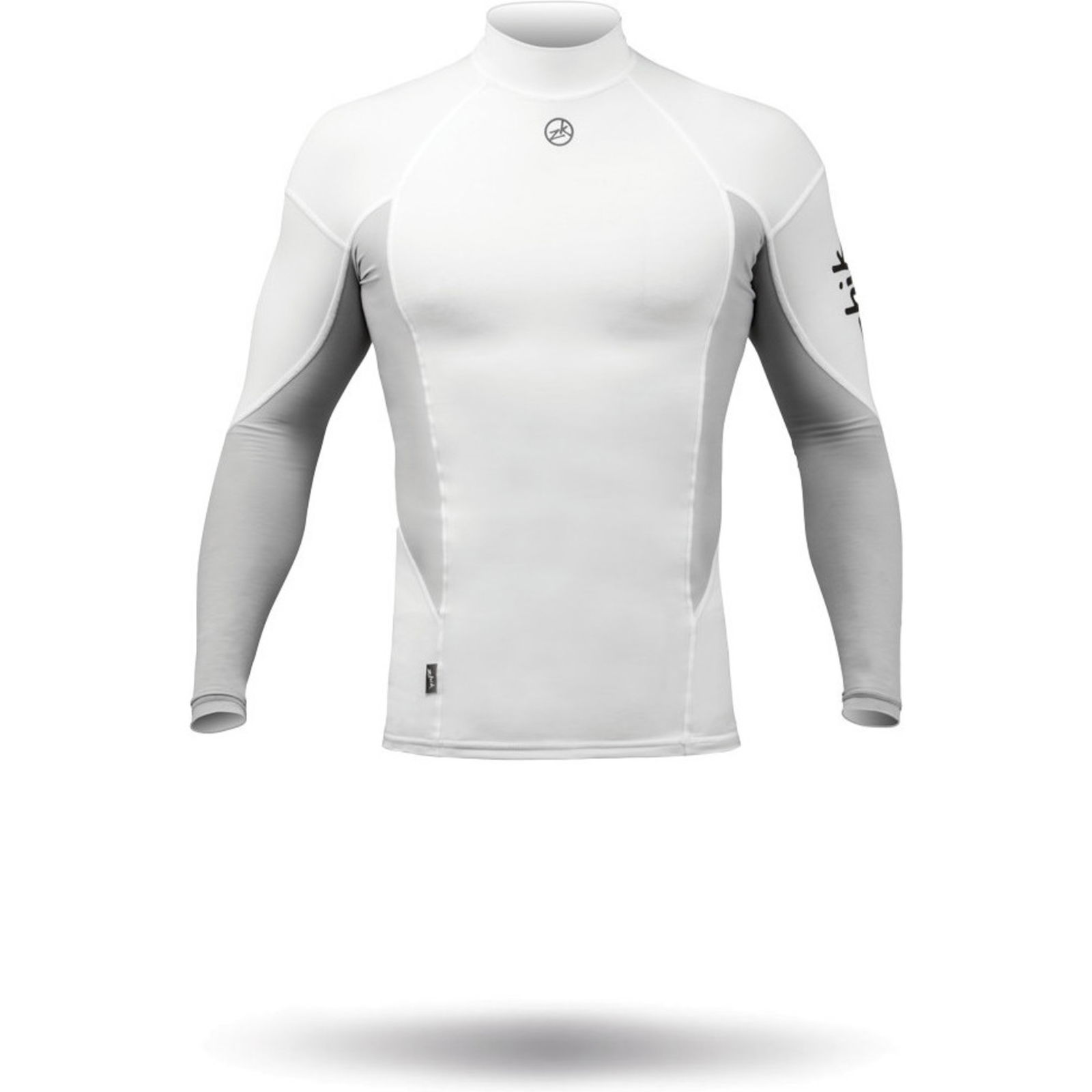 2021 Zhik Long Sleeve Spandex Top Crisp White TOP61 - Wetsuits - Rash ...