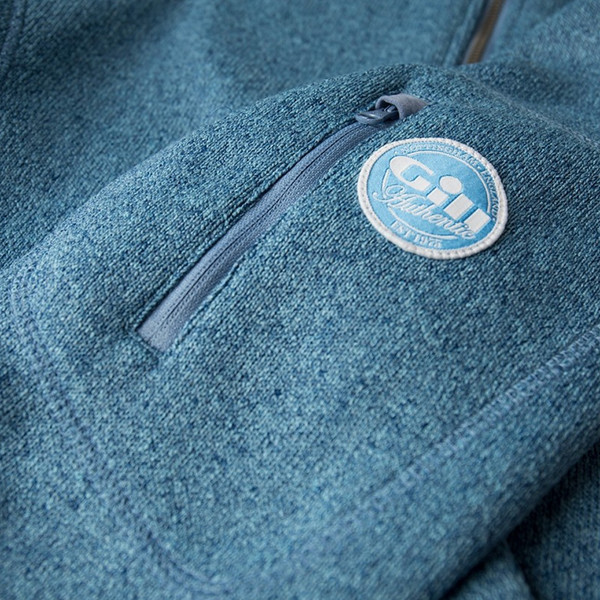 Gill Womens Knit Fleece in Blue Melange 1491W - Sailing - Sailing ...