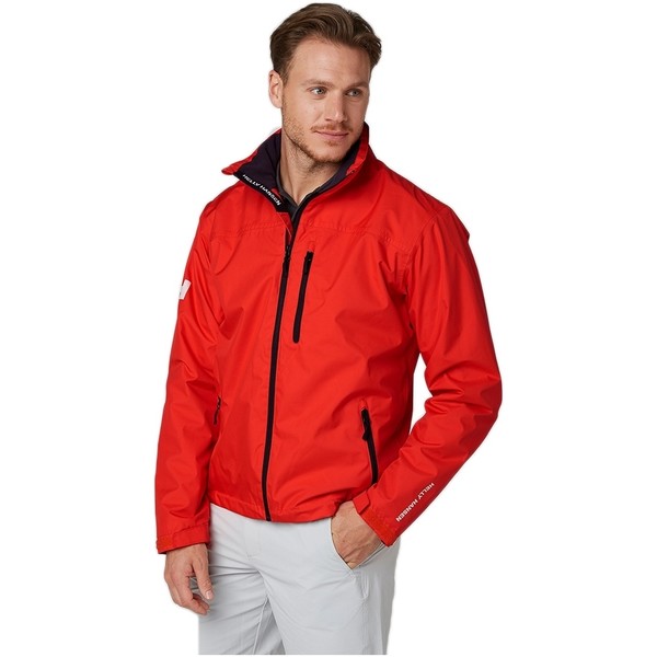 2021 Helly Hansen Hooded Crew Mid Layer Jacket Alert Red 33874 ...