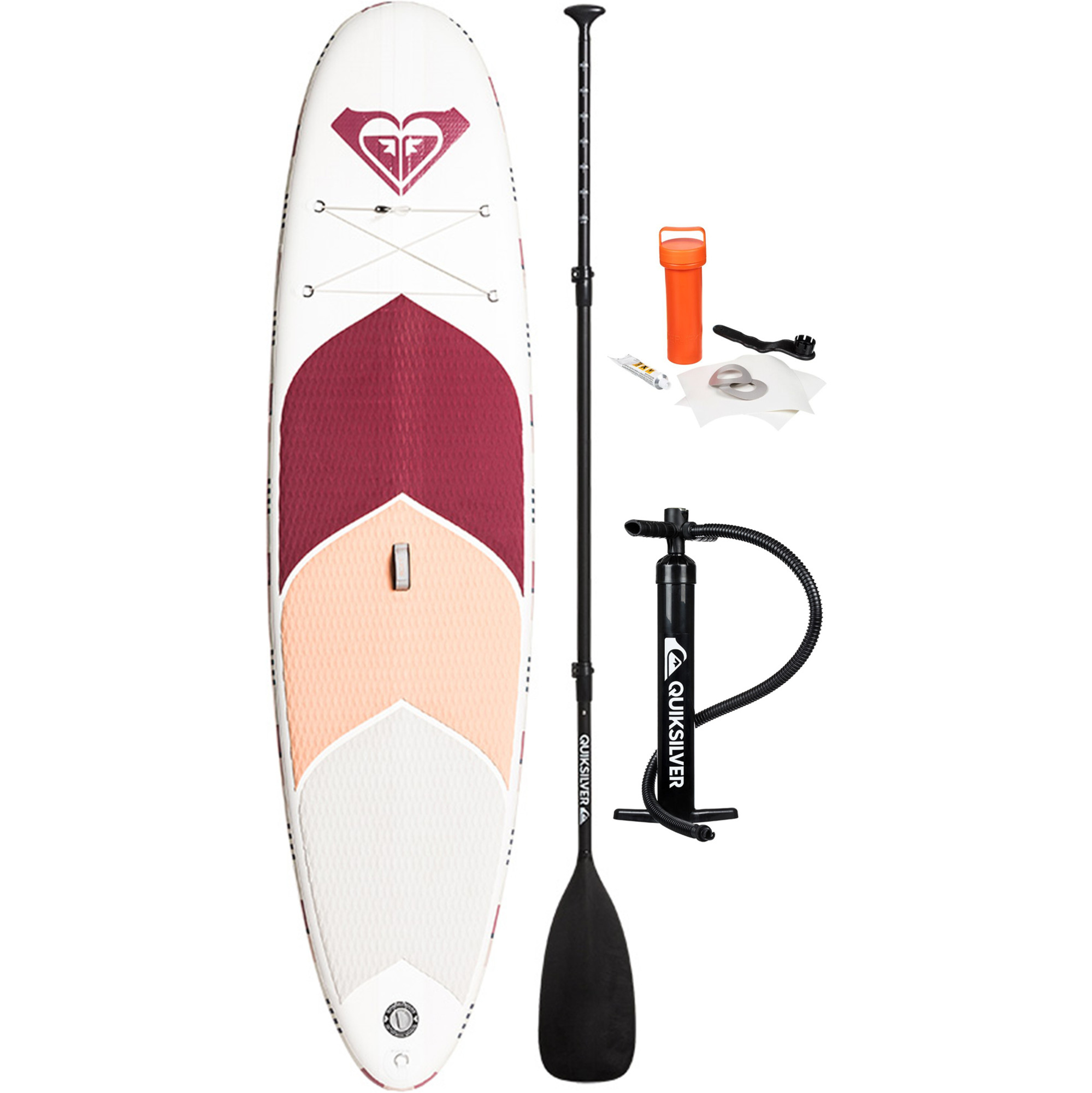 2019 Roxy EuroGlass Molokai 10'6 Inflatable SUP Board Inc Paddle Pump ...