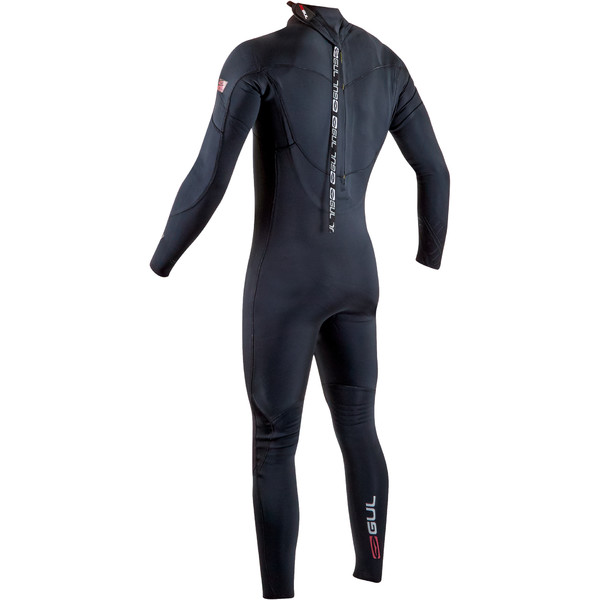 2020 GUL Mens Flexor 3/2mm Back Zip Wetsuit FX1208-B7 - Black - FX1208 ...