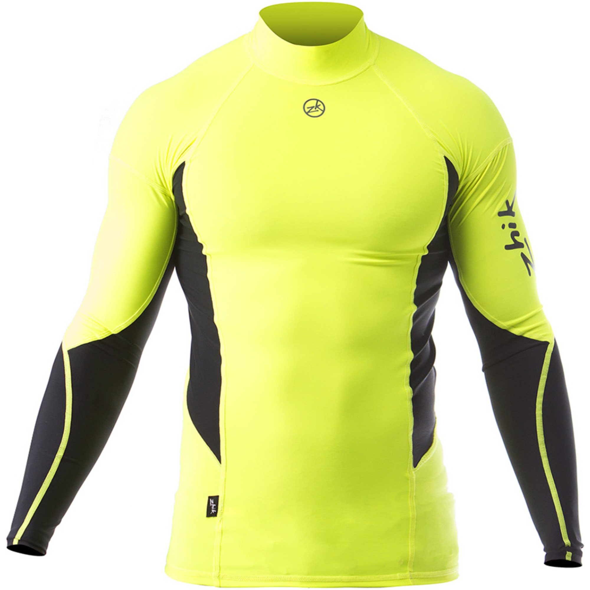 2020 Zhik Mens Long Sleeve Spandex Rash Top TOP61 - Hi Vis - Wetsuits ...
