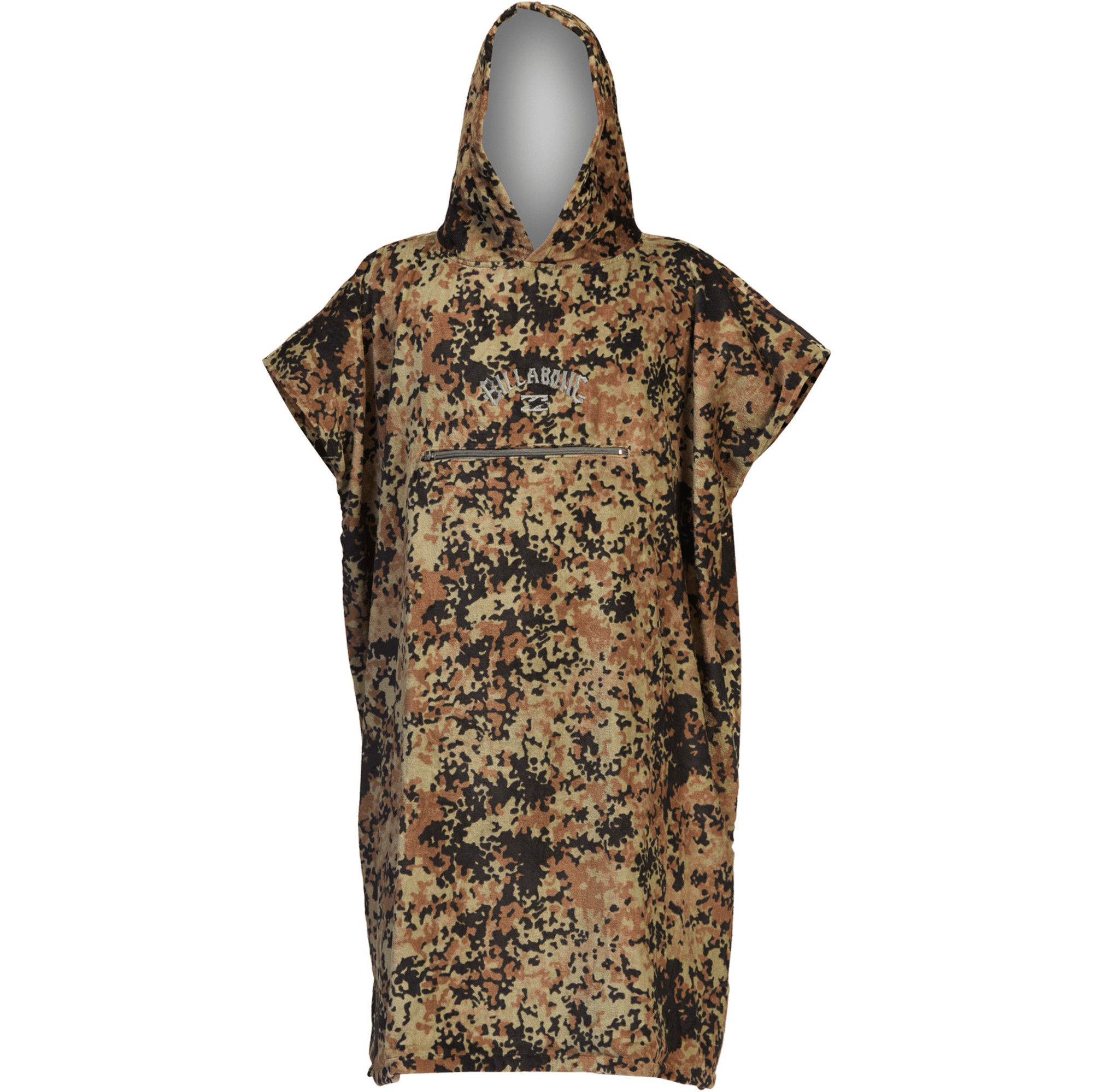 2021 Billabong Mens Hooded Towel / Changing Robe ABYWW00116 - Military ...