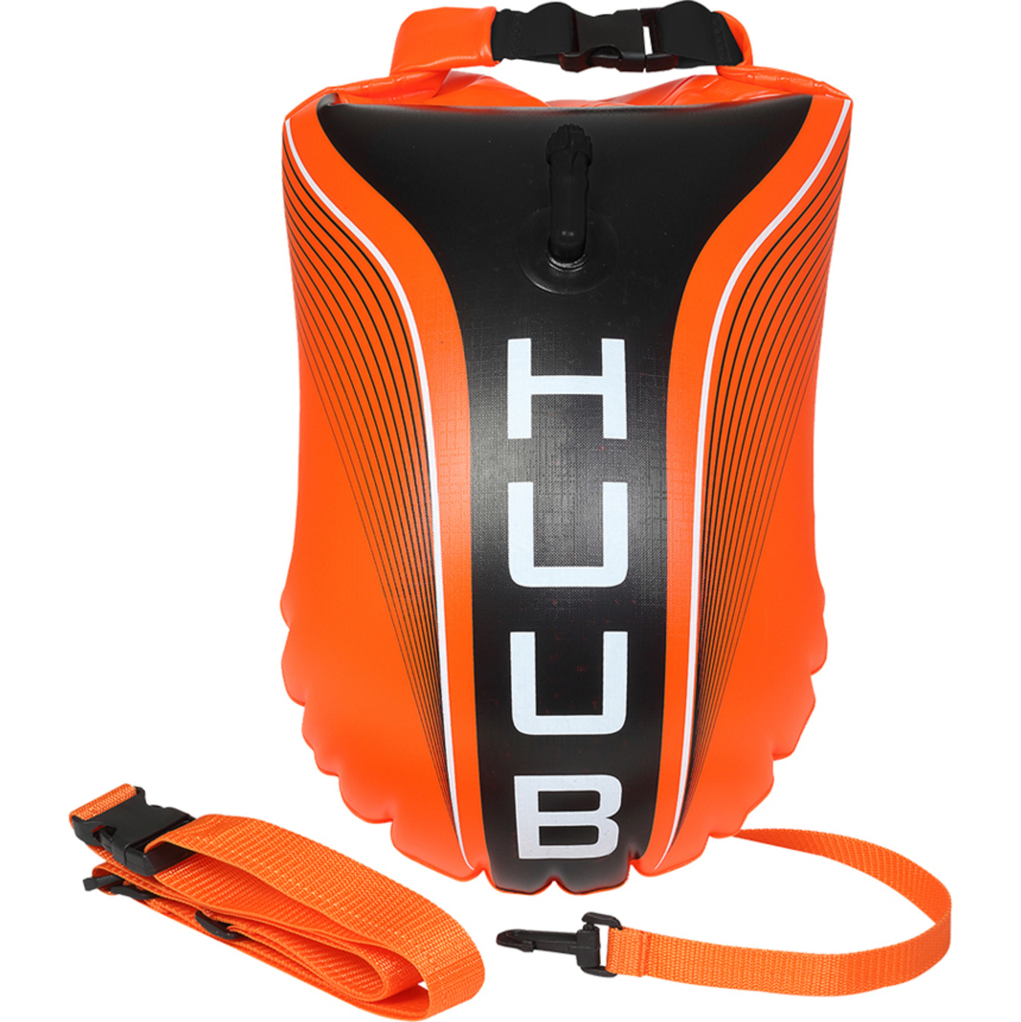 2025 Huub Safety Tow Float A2-TFO - Fluro Orange - Swimming ...