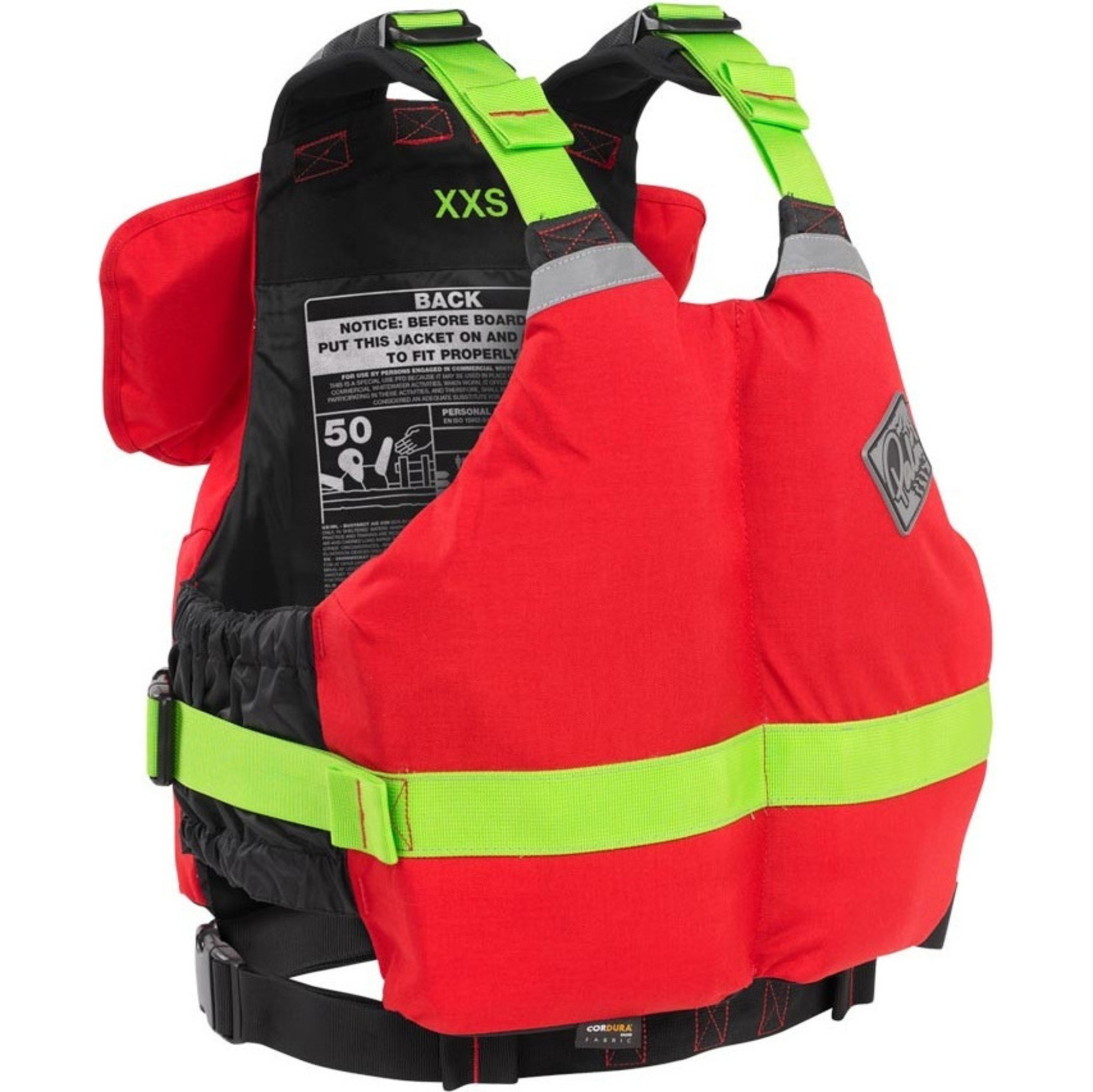 2025 Palm Highside Rafter 50N Buoyancy Aid 10381 - Red - Canoe & Kayak ...