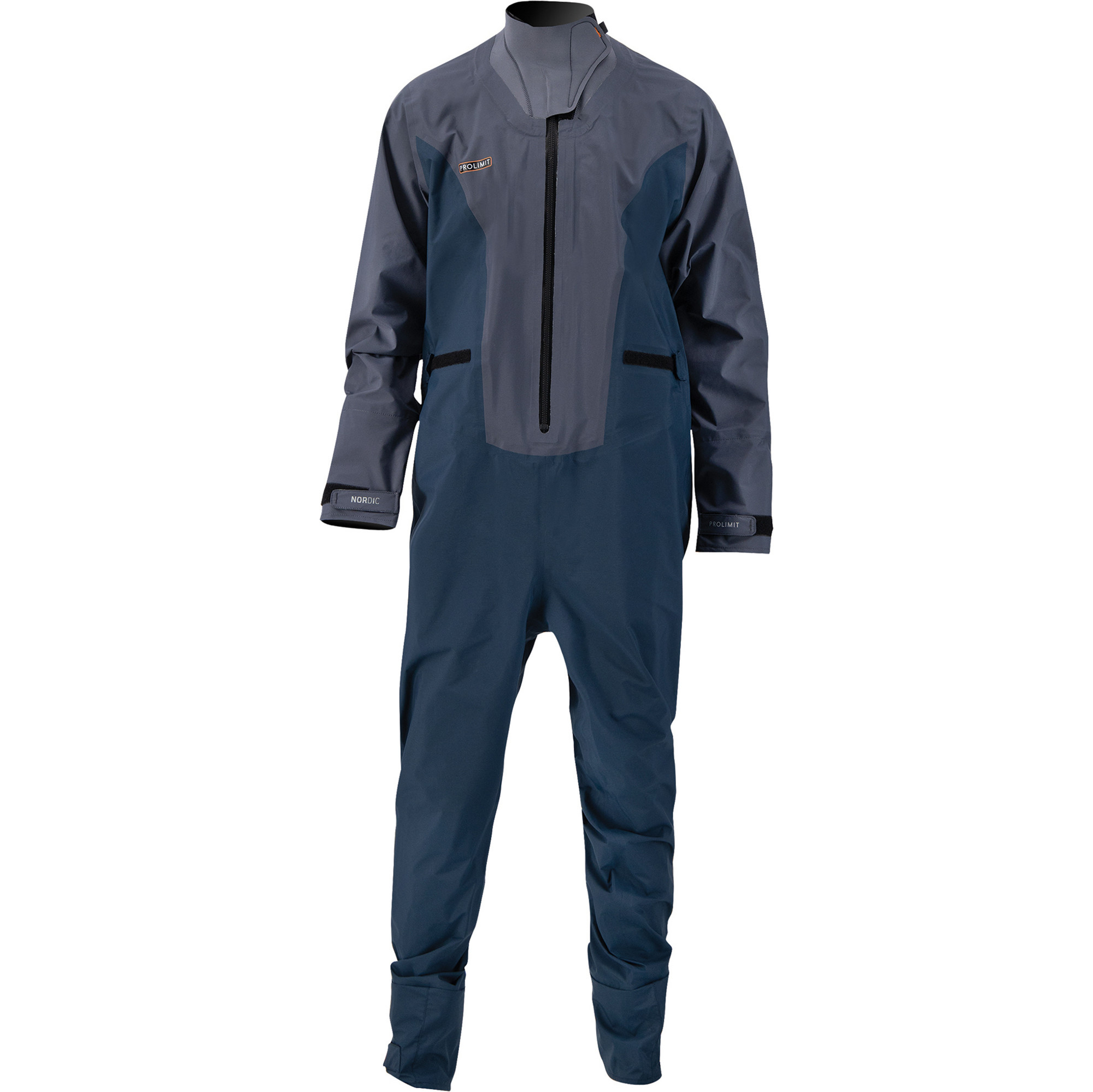 2024 Prolimit Nordic SUP Front Zip Drysuit 10065 - Steel Blue / Indigo ...