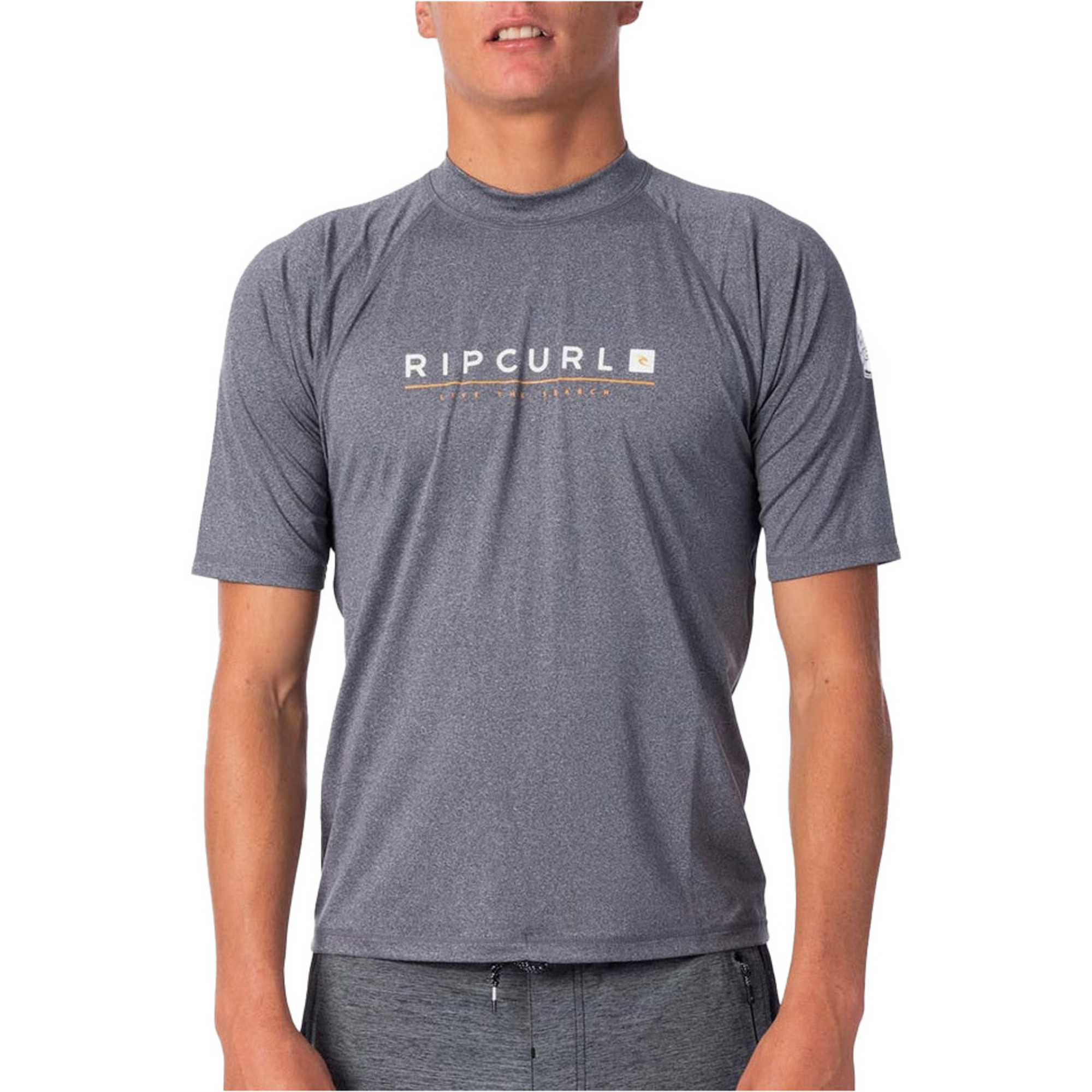 2021 Rip Curl Mens Shockwave Relaxed Short Sleeve UV Tee Rash Guard ...