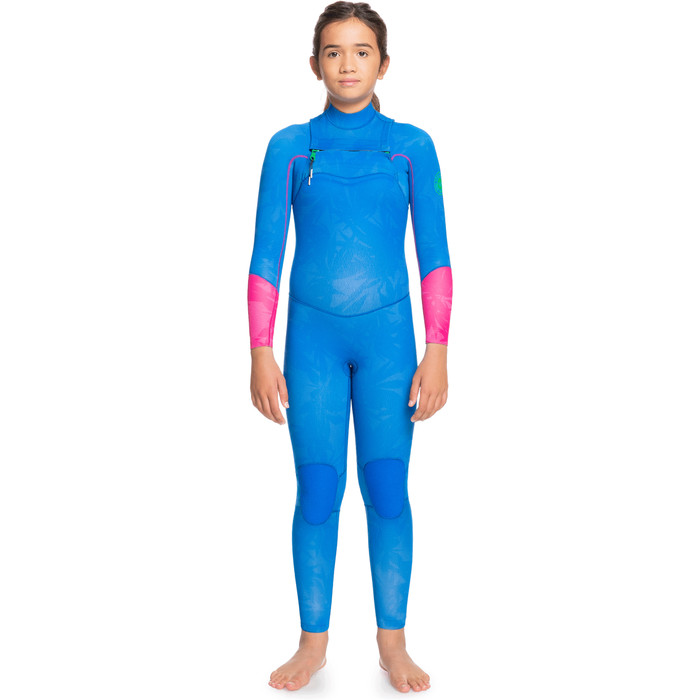 2021 Roxy Girls Pop Surf 3/2mm Chest Zip GBS Wetsuit ERGW103036 ...