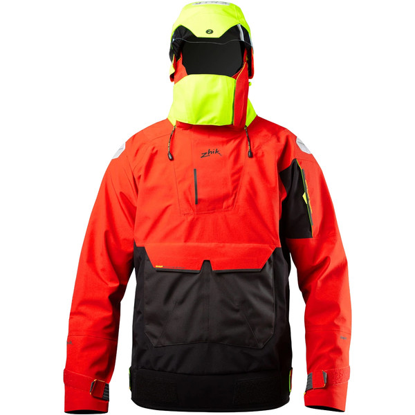 2025 Zhik Mens OFS800 Offshore Sailing Smock SMK-0860 - Flame Red ...