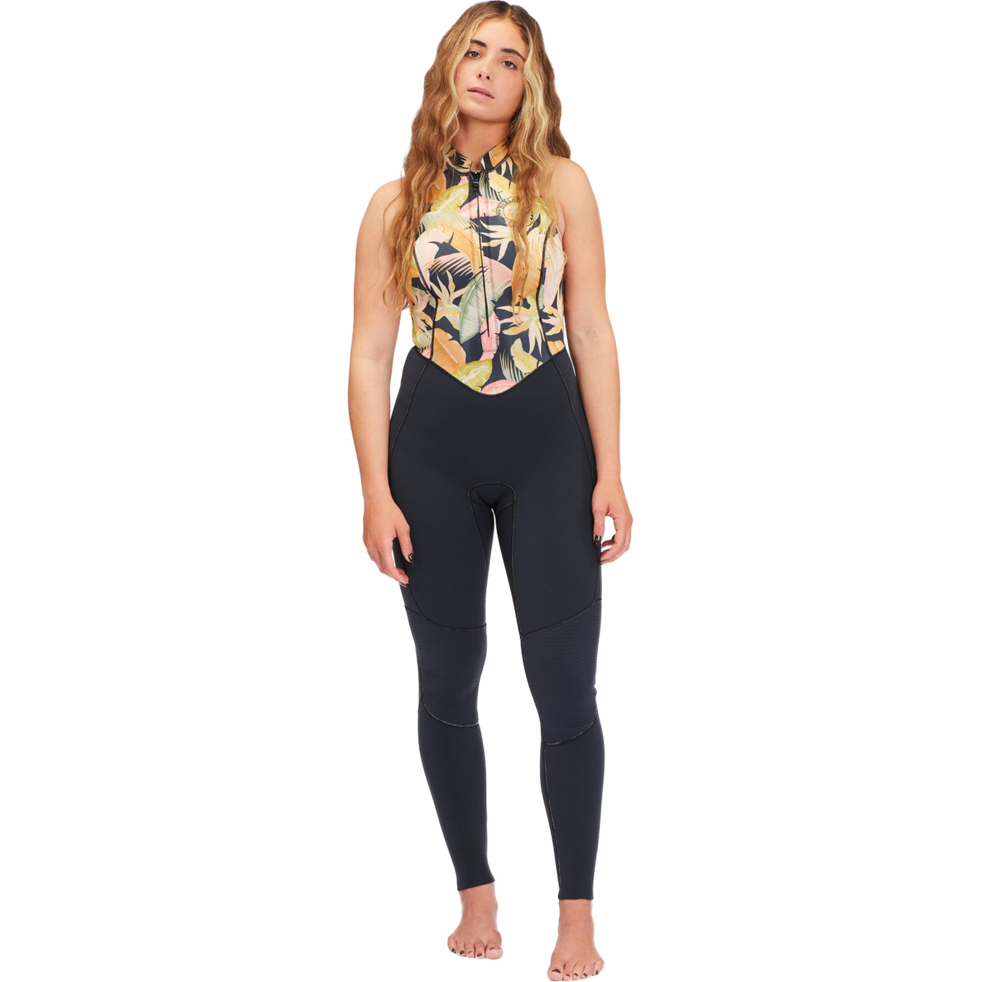2022 Billabong Womens Salty Jane 2mm Front Zip Wetsuit F42F10 - Jungle ...