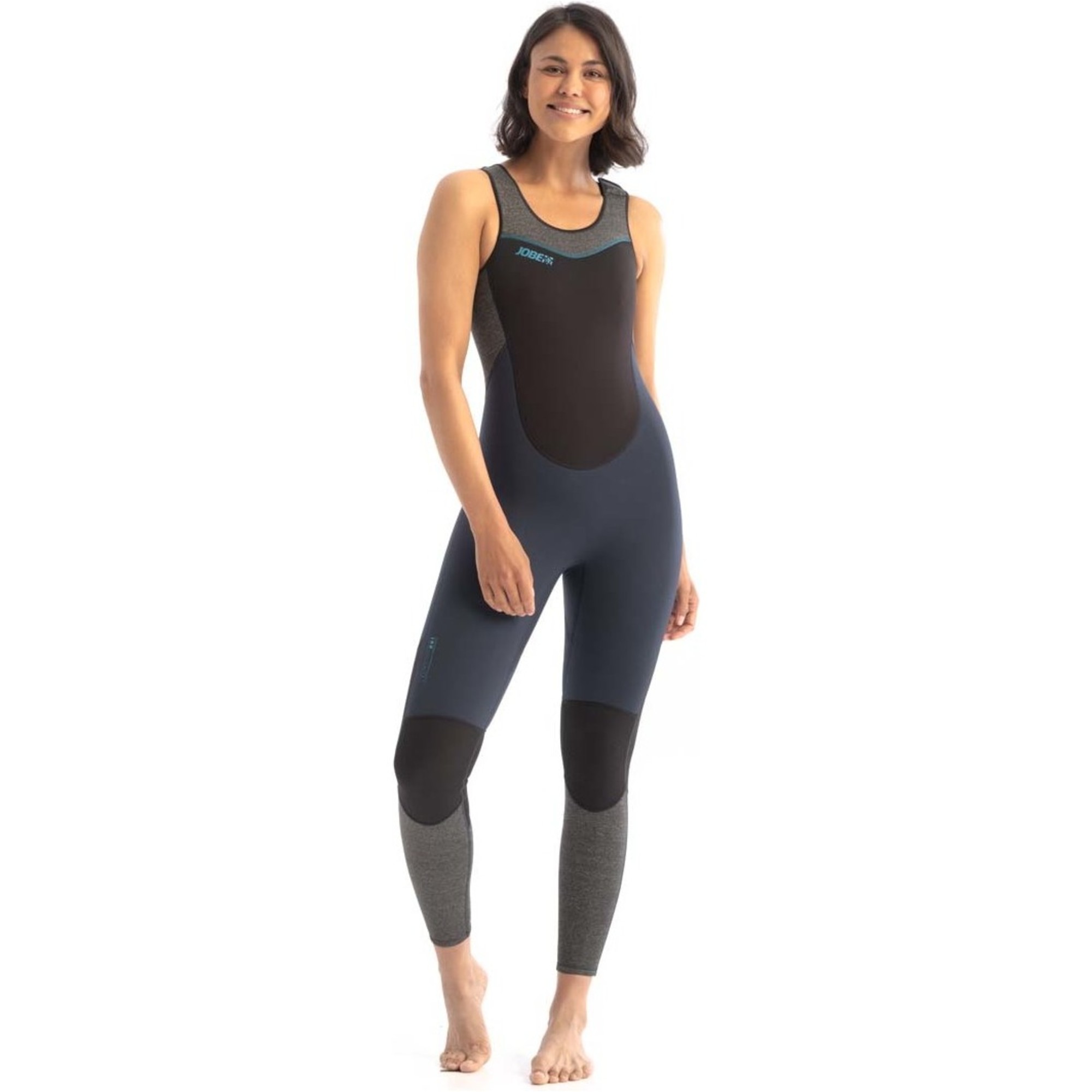 2022 Jobe Womens Porto 2mm Long John Wetsuit 303821005 - Grey ...