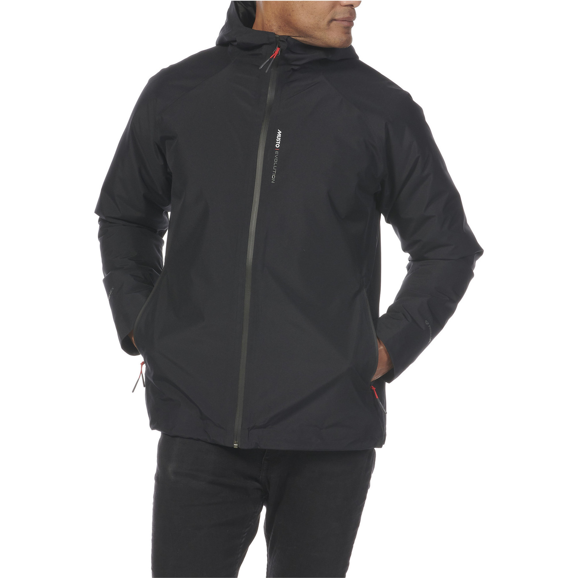 Musto Mens Evolution Gore-Tex Primaloft Shore Jacket 82336 - Black ...
