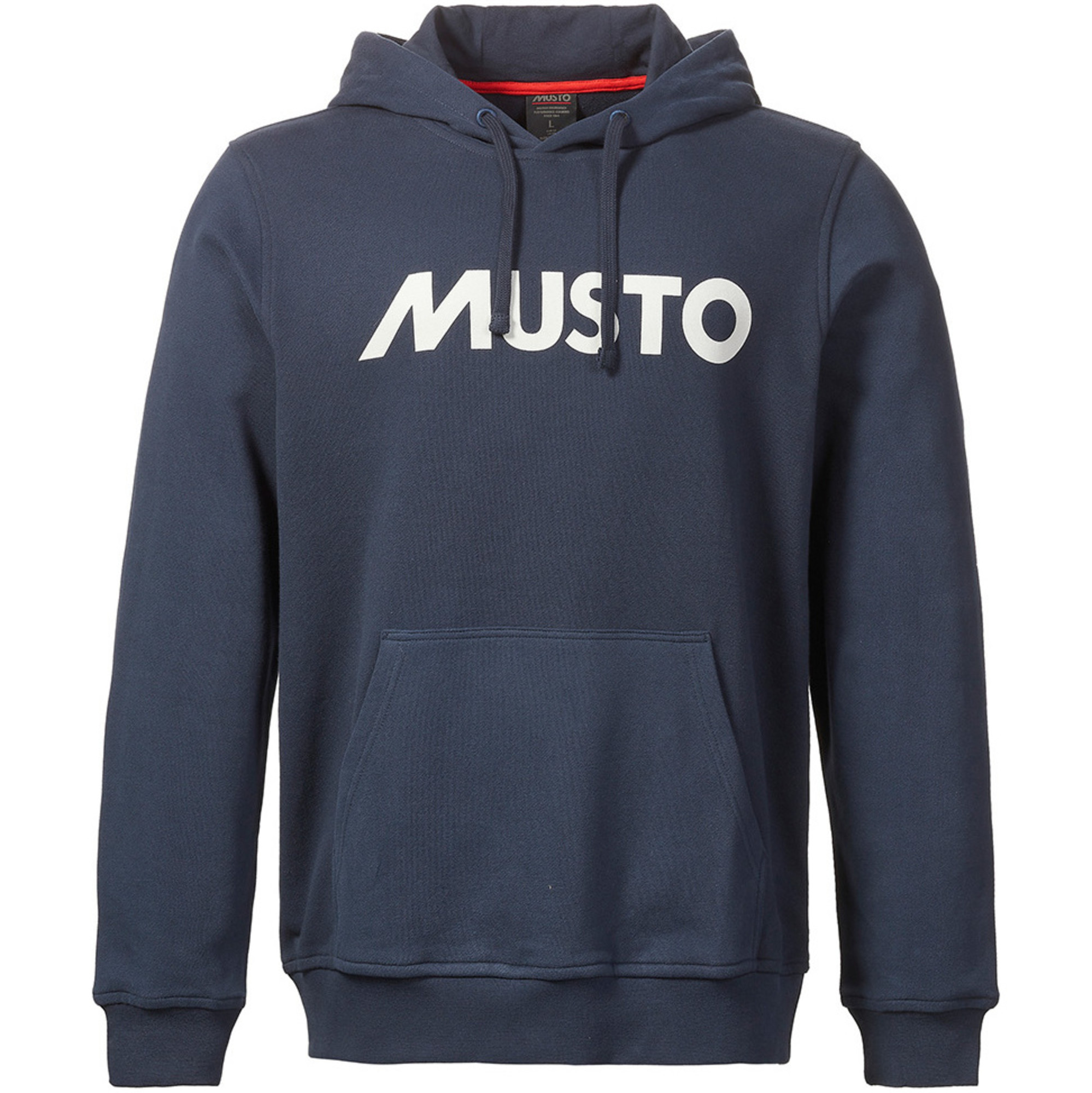 2025 Musto Mens Logo Hoodie 82446 - Navy - Clothing - Mens - Hoodies ...