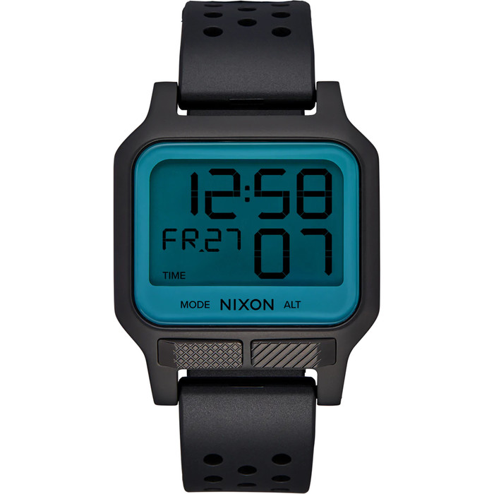 2022 Nixon Heat Surf Watch A1320 - Black / Aqua Positive - Accessories ...