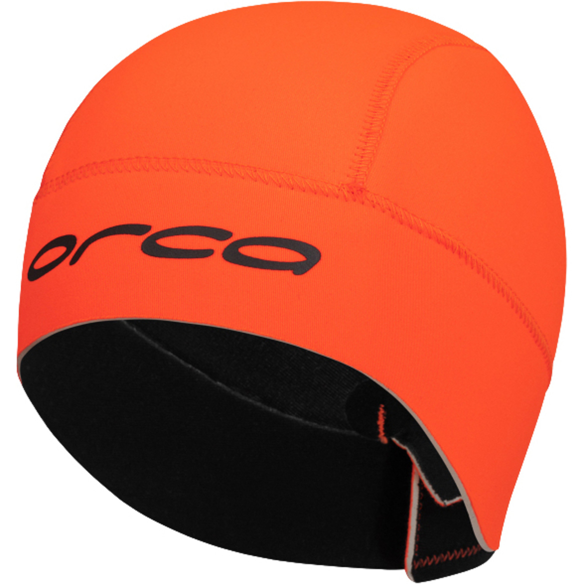 2025 Orca Open Water Swim 2 5mm Neoprene Hat GVBA4854 - Hi-Vis Orange ...