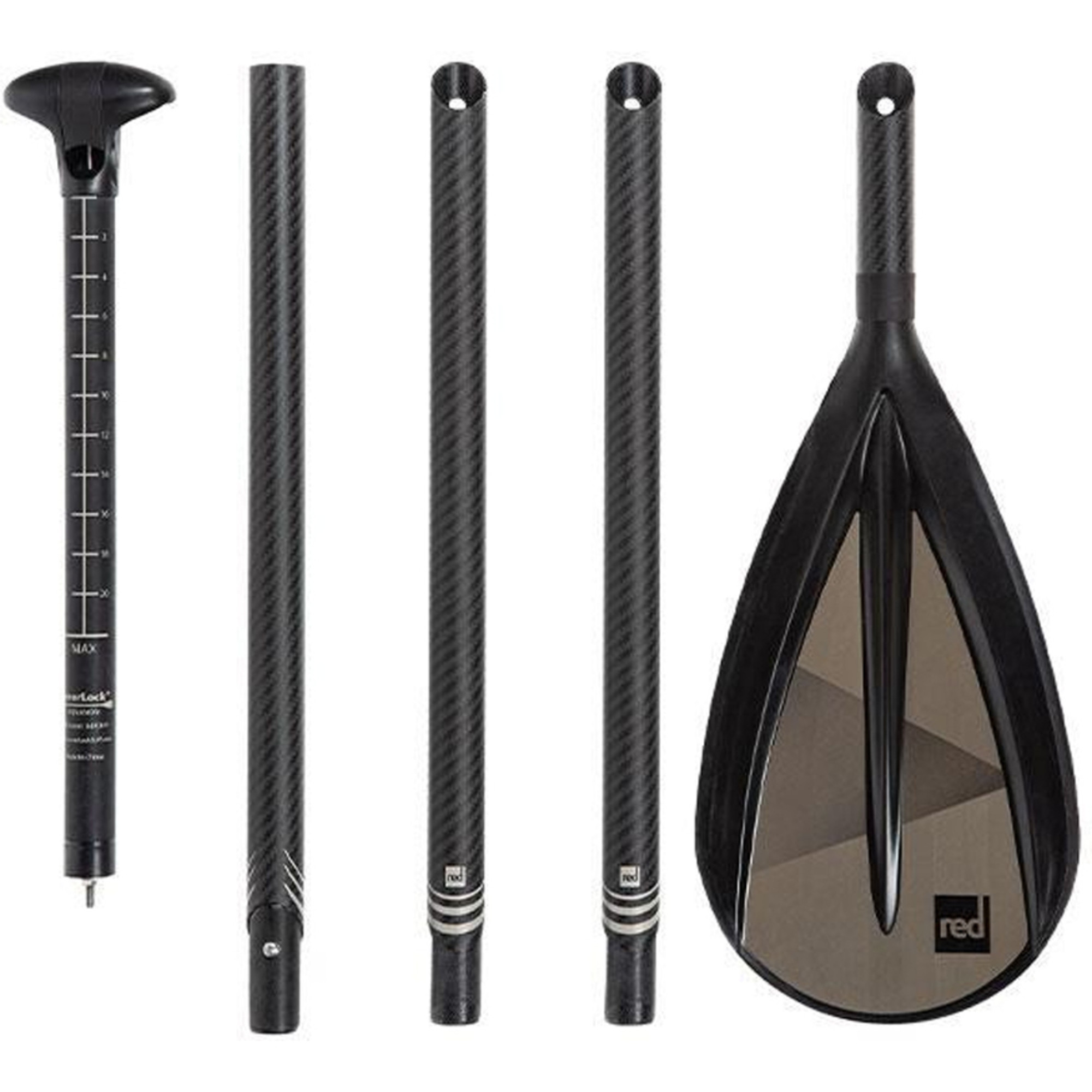 Red Paddle Co 9'6 Compact Stand Up Paddle Board Bag Pump Paddle & Leash ...