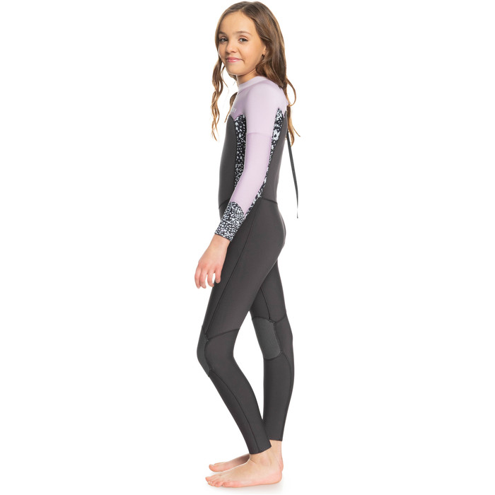 2023 Roxy Girls Swell Series 4/3mm Back Zip Wetsuit ERGW103057 - Jet ...
