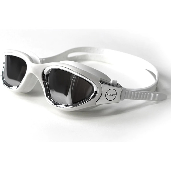 2024 Zone3 Vapour Swim Goggles SA18GOGVA102 - White / Silver - Swimming ...