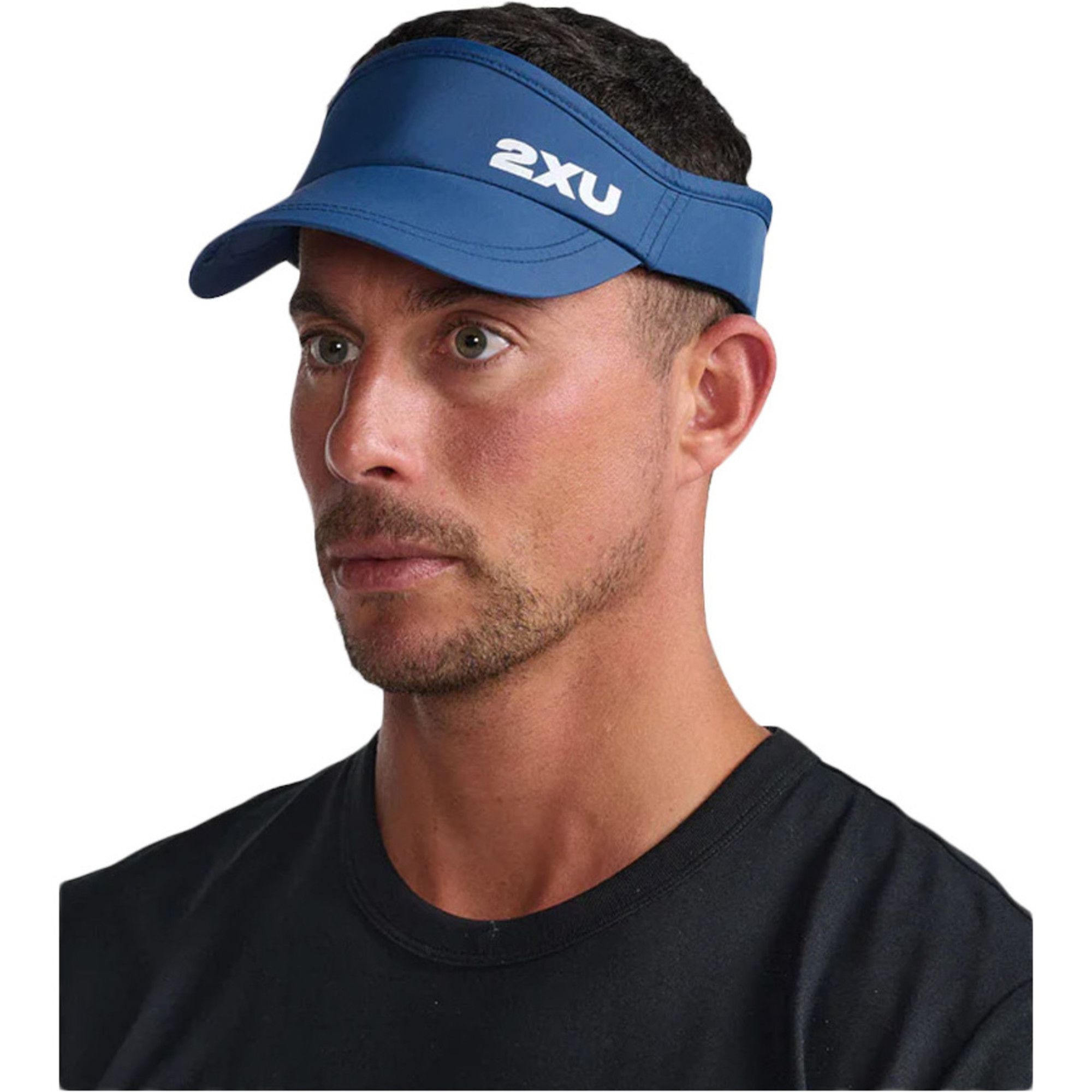 2023 2XU Run Visor UQ5686f - Moonlight / White - Swimming - Triathlon ...