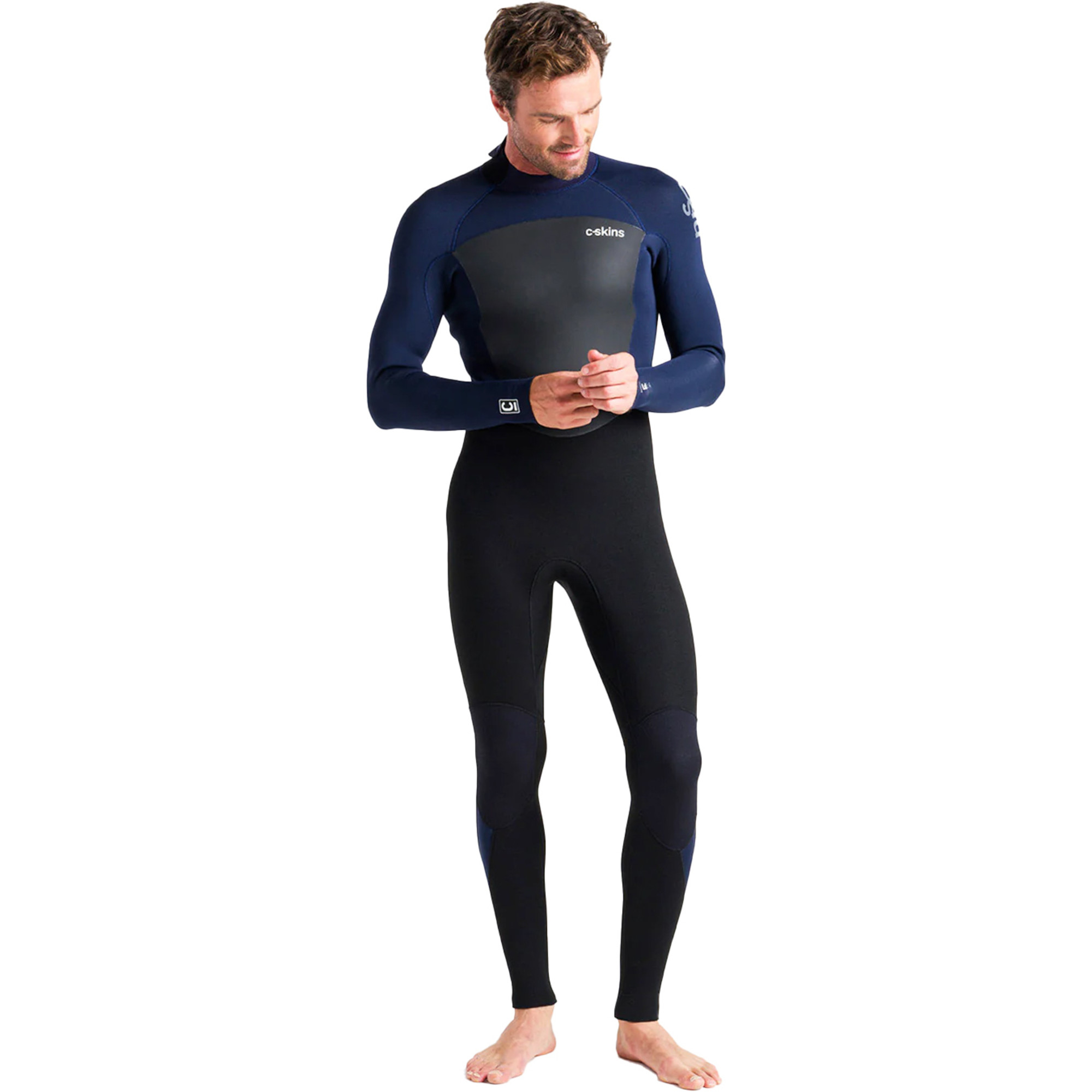 2025 C-Skins Mens Legend 5/4/3mm Back Zip Wetsuit C-LE54MBZ - Black ...