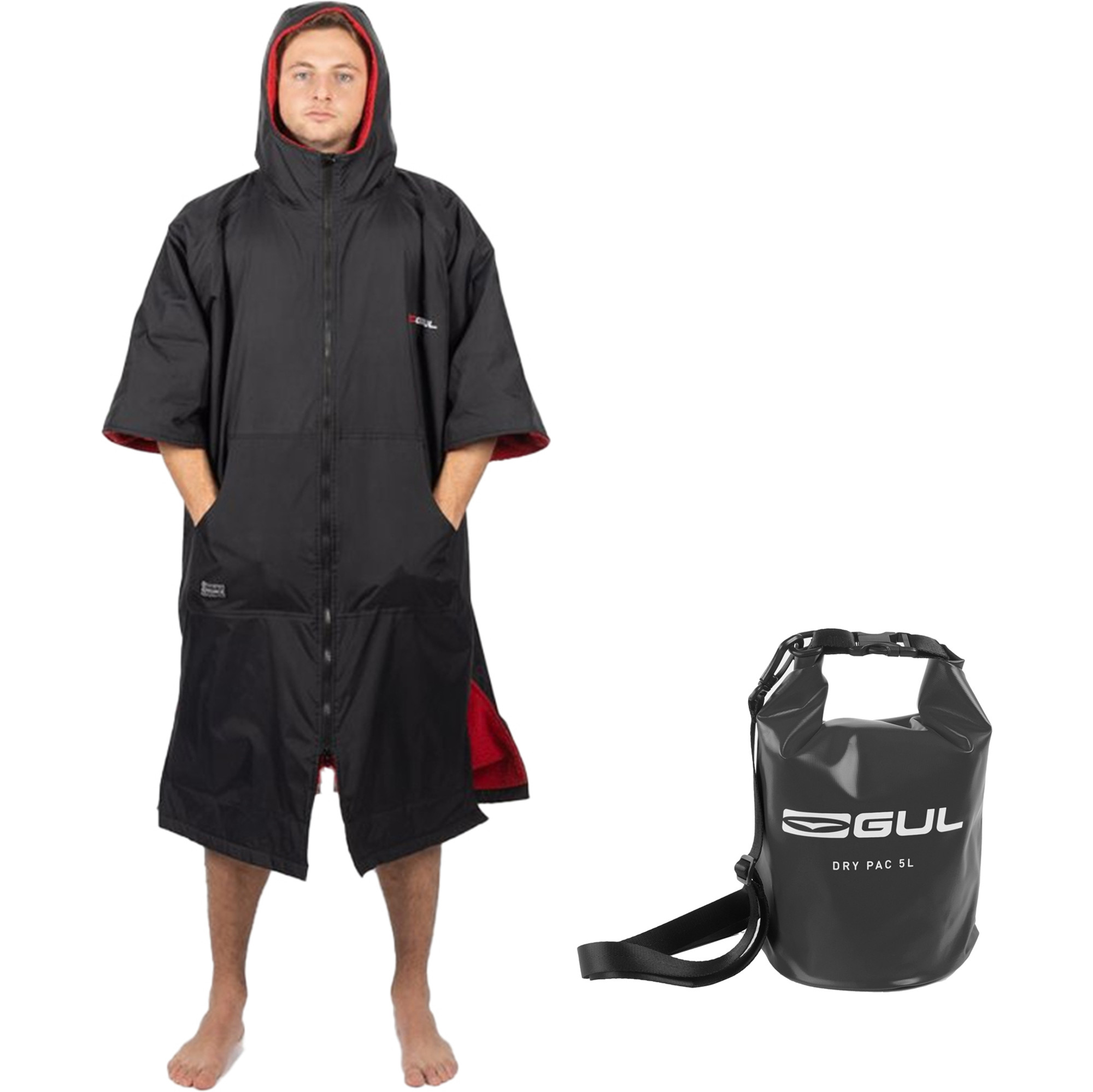 2025 GUL Evorobe Hooded Changing Robe & Gul 5L Heavy Duty Dry Bag ...