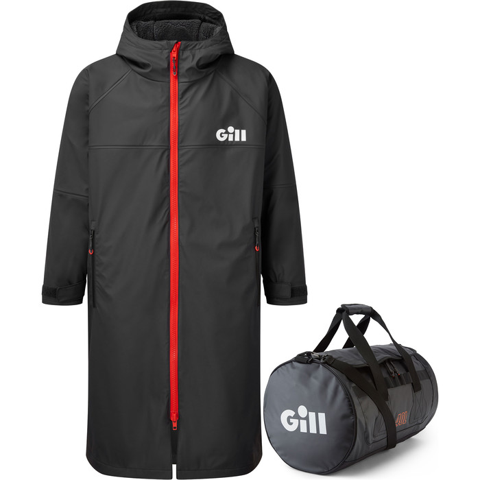 2023 Gill Aqua Parka Change Jacket & Tarp 40L Barrel Bag Bundle ...