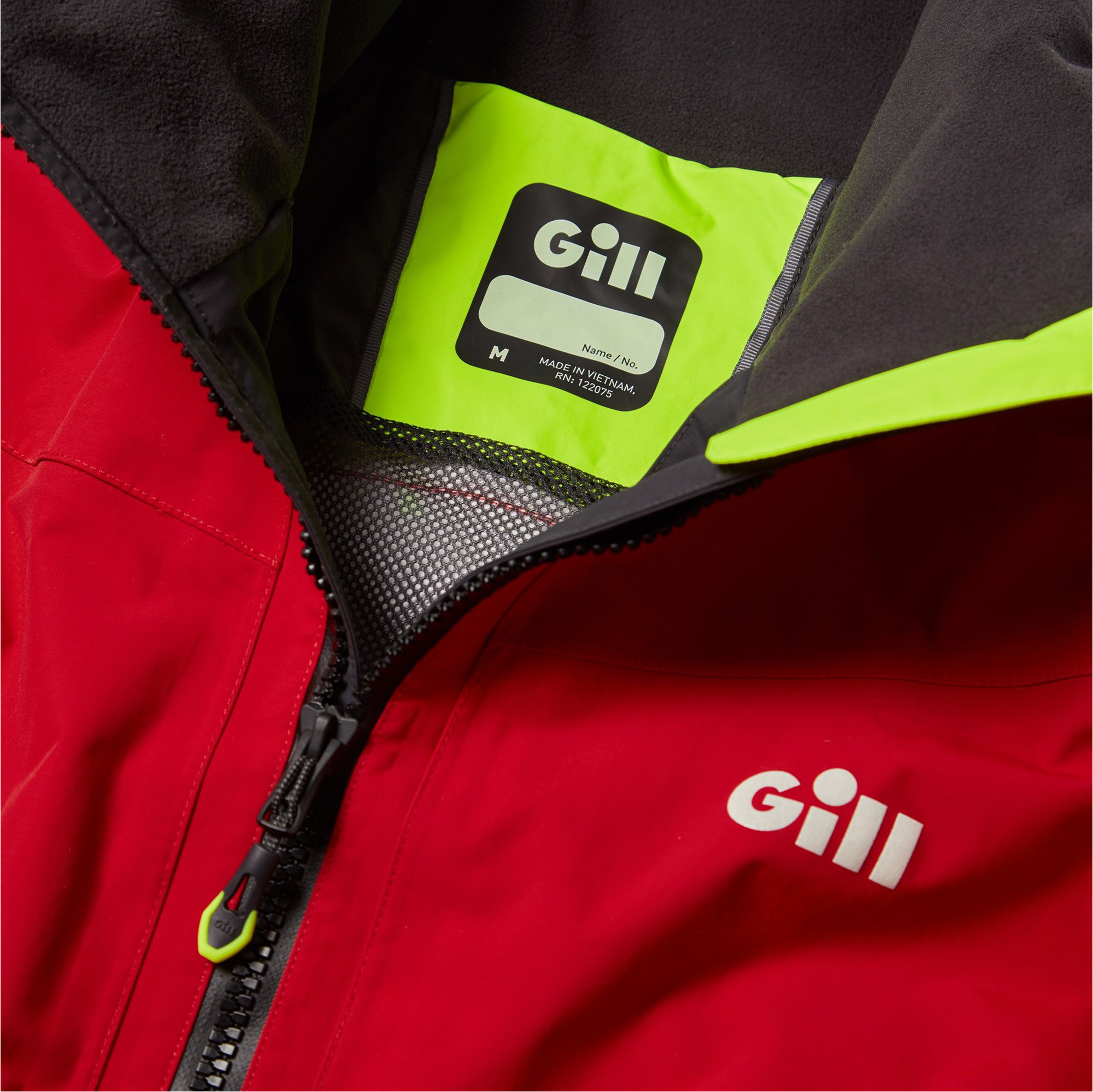 Gill Mens OS3 Coastal Jacket OS32J - Red - Sailing - Sailing - Yacht ...